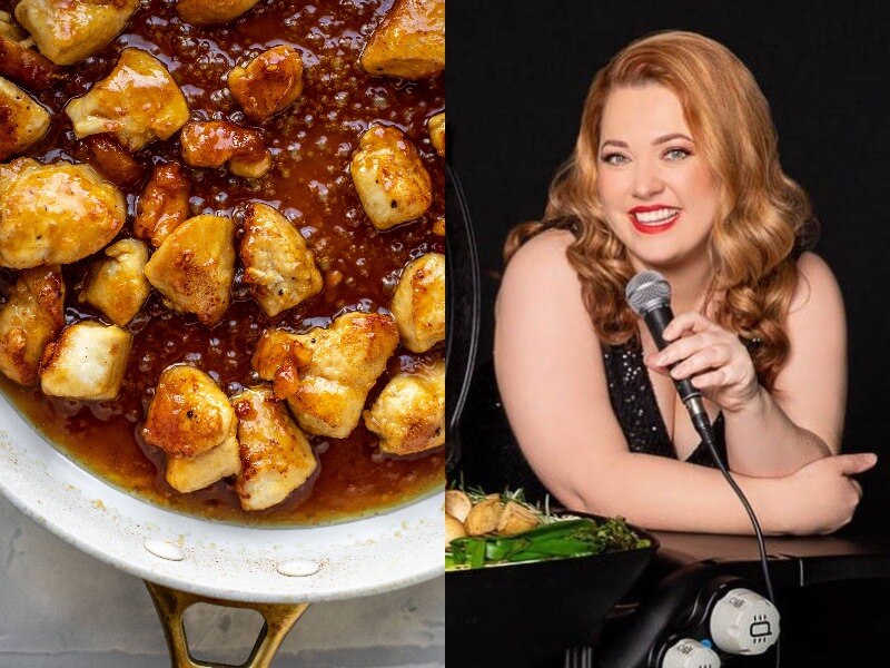 Singing chef puts a new spin on mid-century classic at Tasting ...