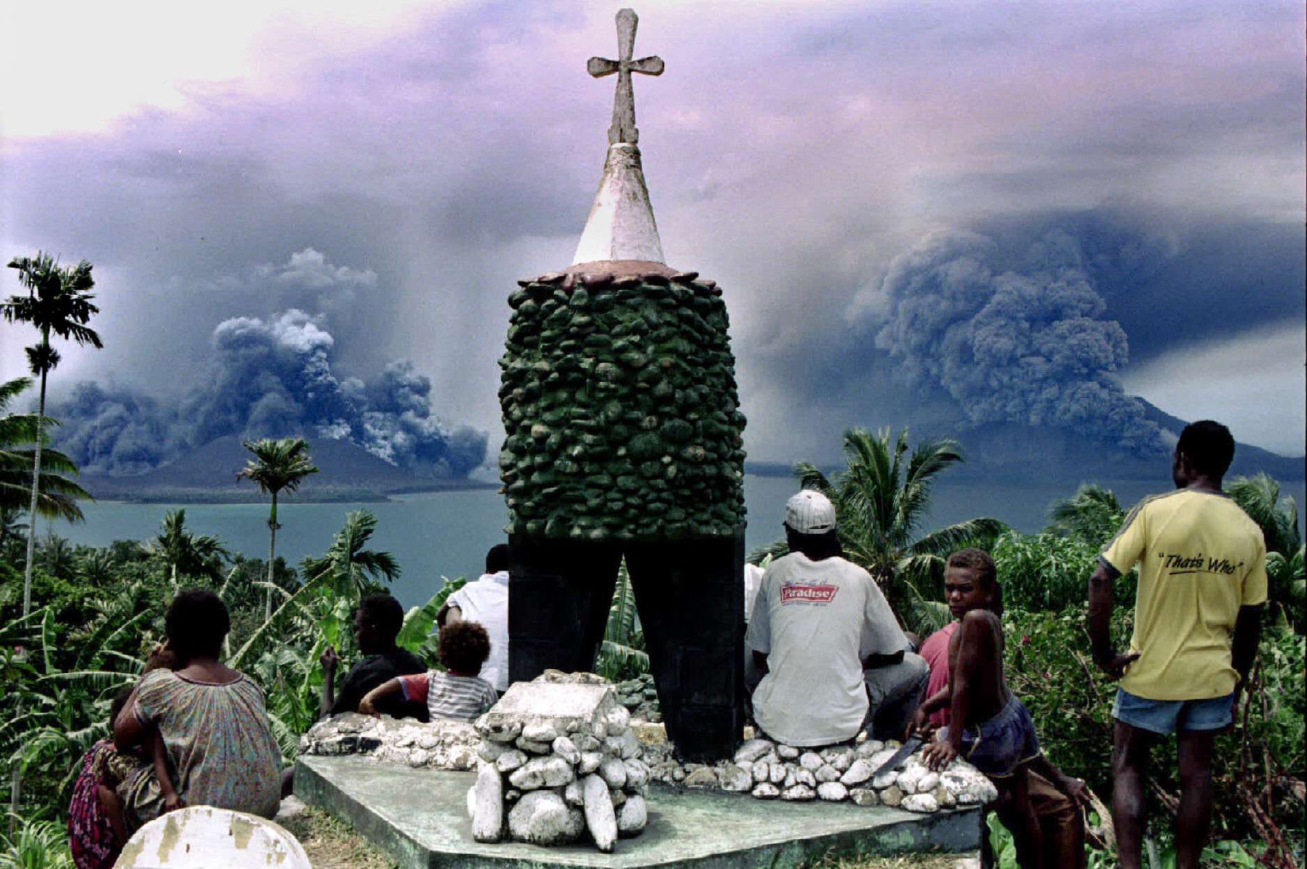 Volcanic eruptions buried Rabaul. Years later, residents live alongside ...