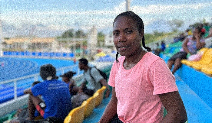 Hao Solomon Islands sedem marathon runner fo go ran long 100 metre ...