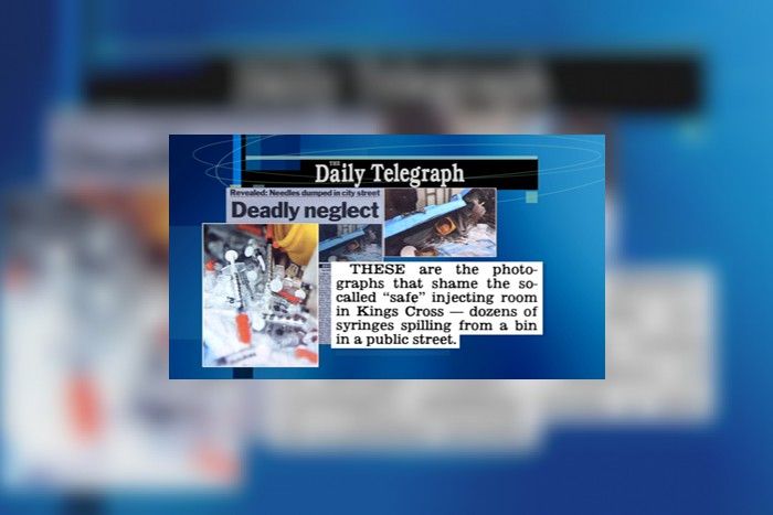 Front Page - The Tele Fit Up - Media Watch