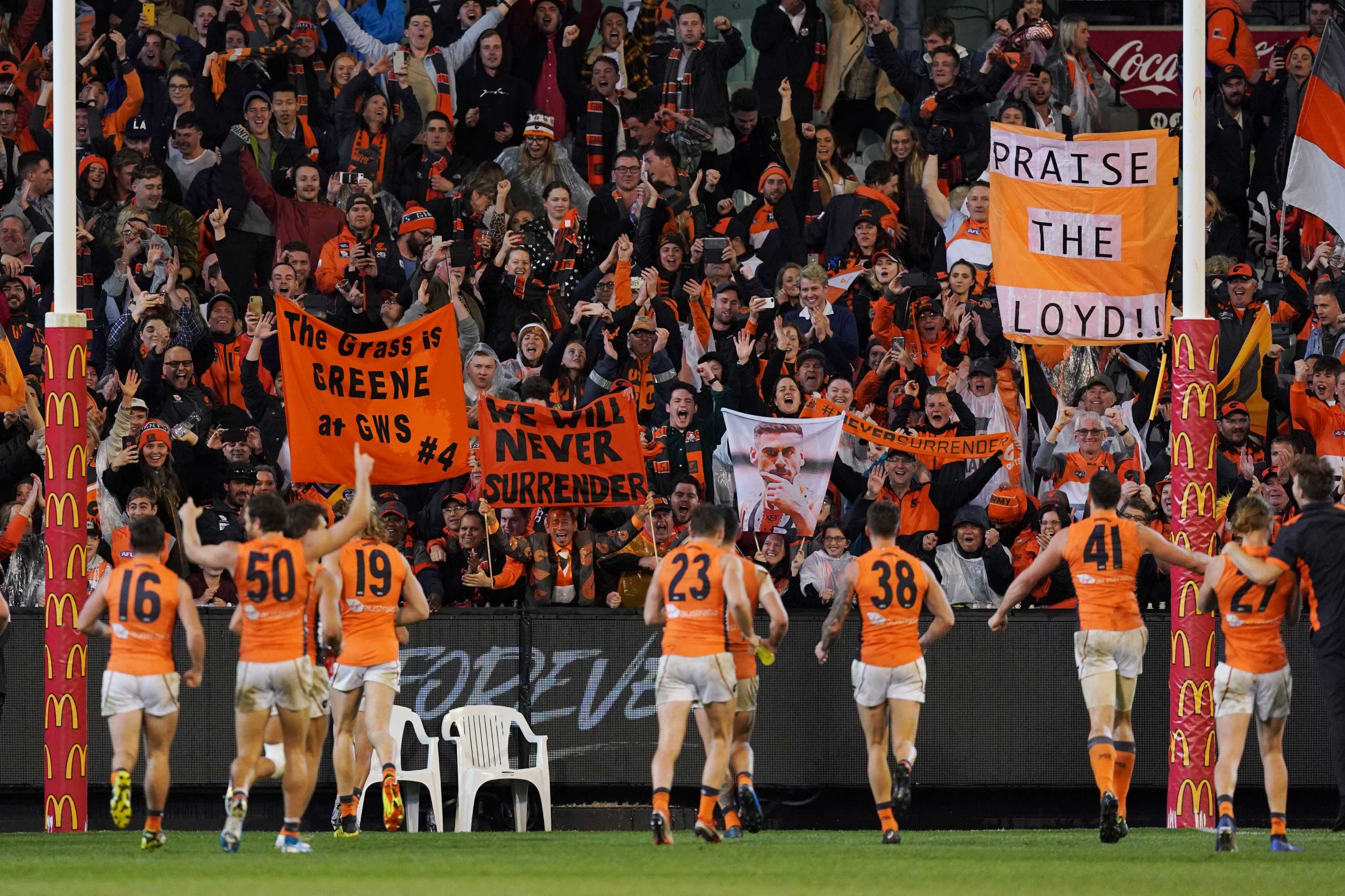 GWS is heading to the AFL grand final after being written off before ...