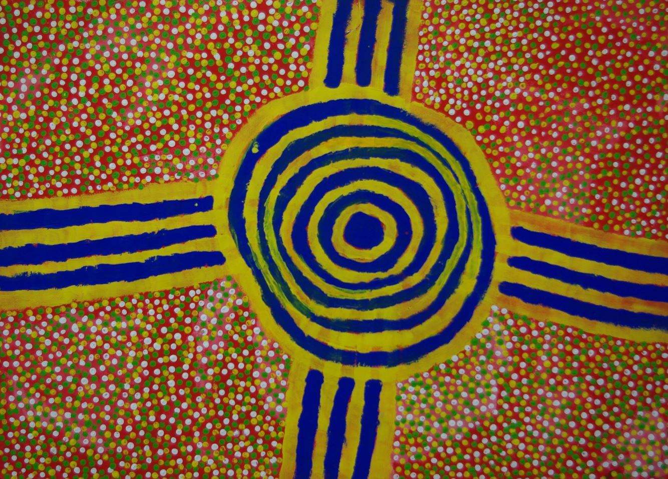 Renowned Great Sandy Desert artist and dancer Nyilpirr Spider Snell ...