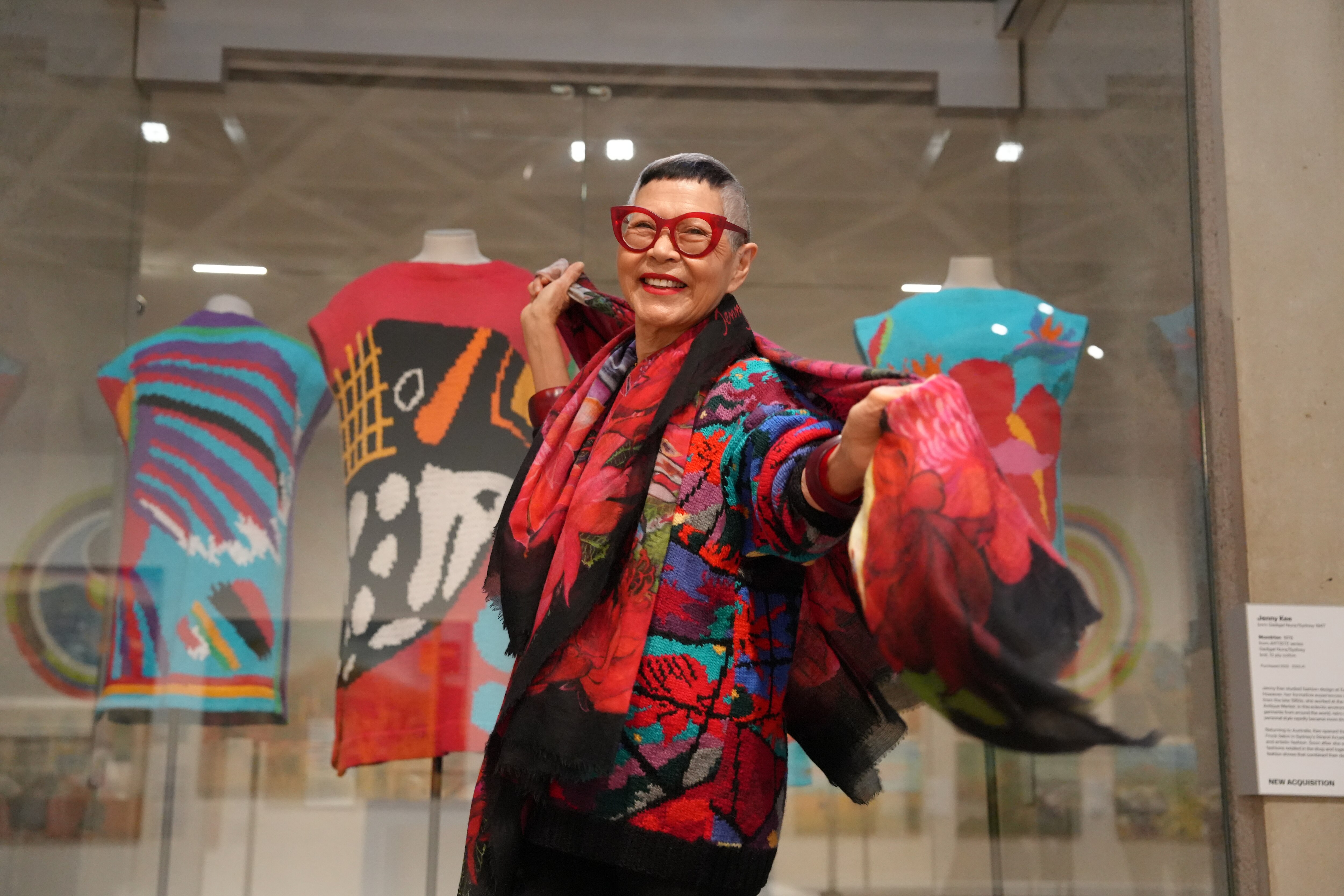 Some of Jenny Kee's designs are on display at the National Gallery of ...