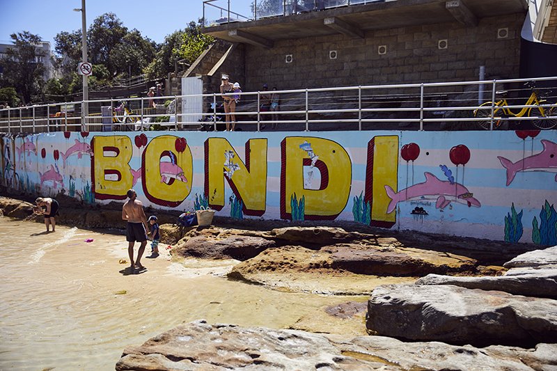 Bondi beach promenade again defaced with swastikas, racist graffiti ...