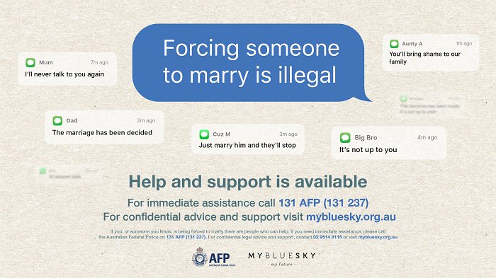 AFP to launch forced marriage awareness campaign at transit points ...