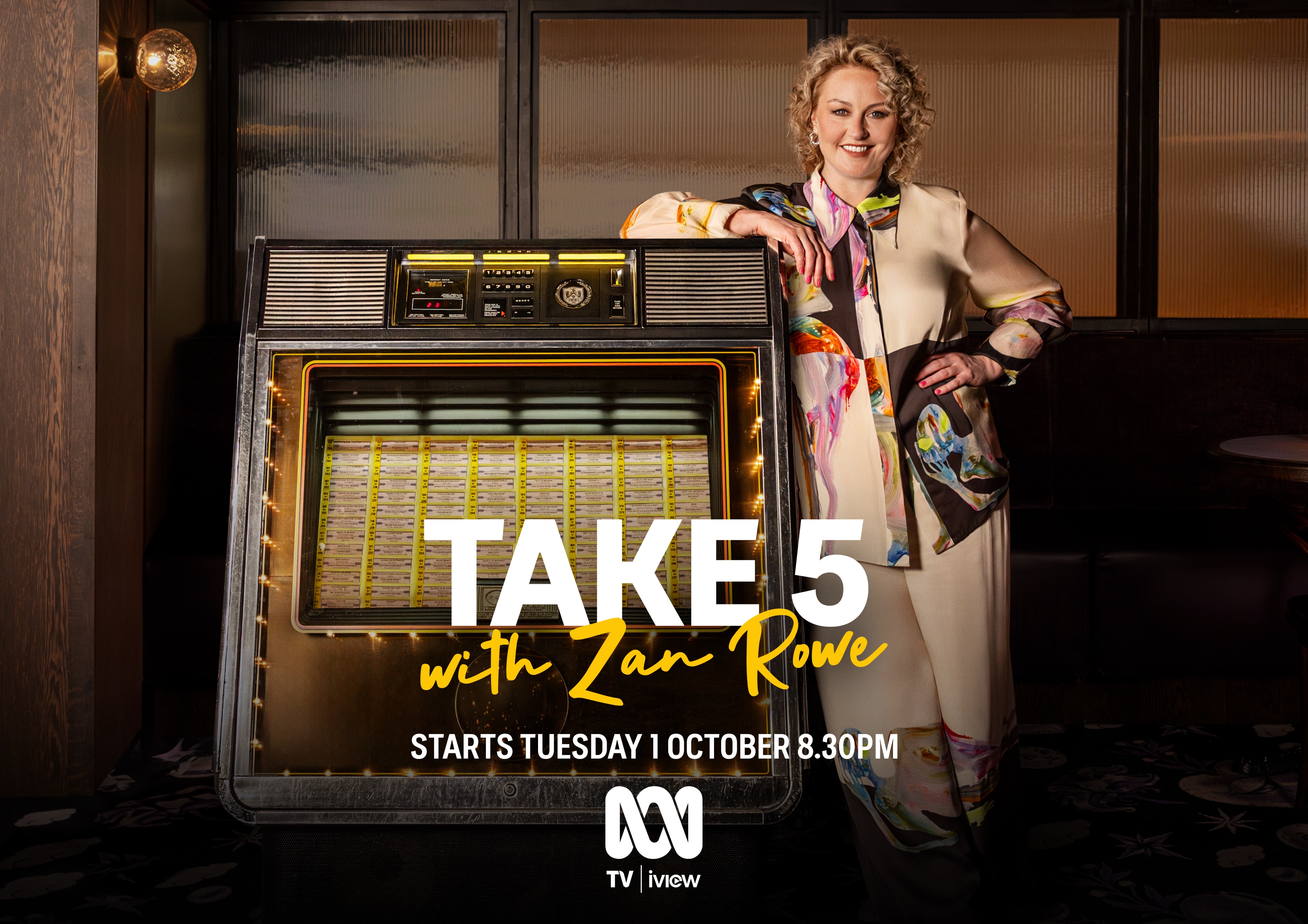 Unlock musical memories when Take 5 with Zan Rowe returns in October ...