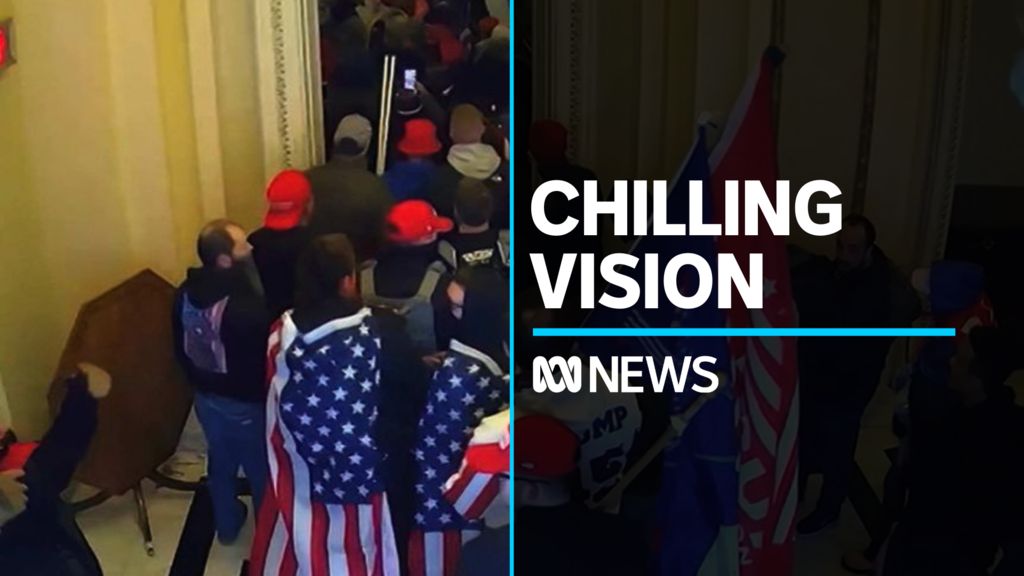 New footage reveals the moment an angry mob broke into Capitol Hill ...