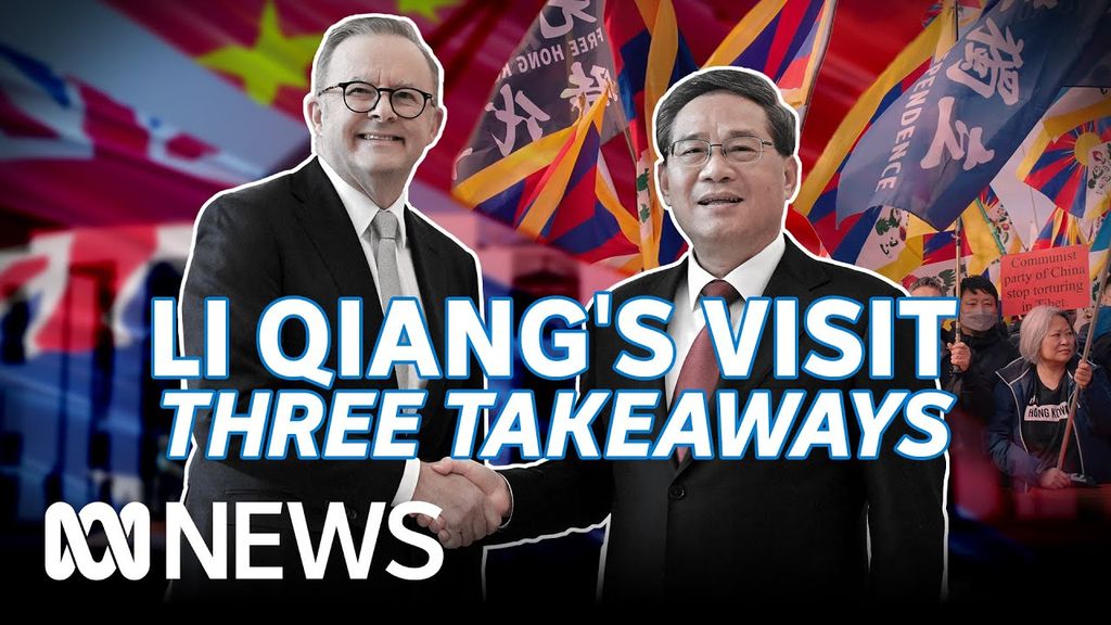 Three major highlights of Chinese Premier Li Qiang’s visit - ABC News