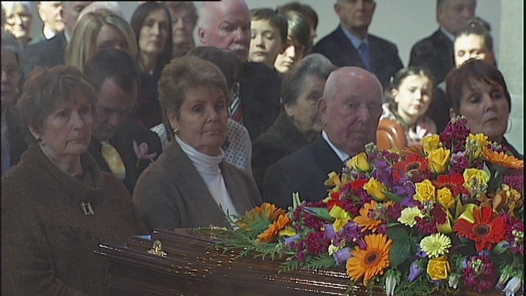 Mourners farewell 'Slug' Jordon - ABC News