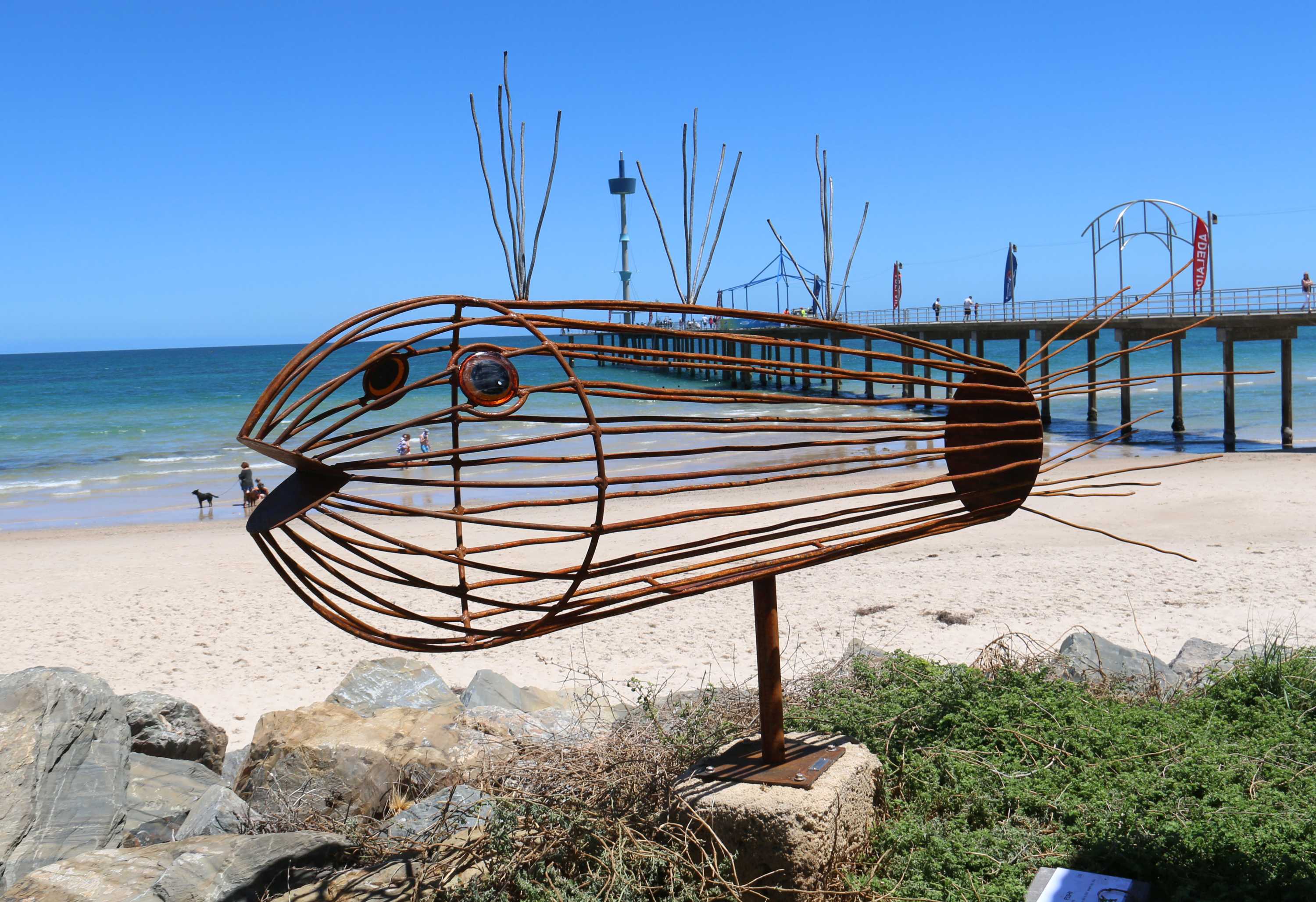 Australia Day: More than 160 sculptures unveiled at Adelaide's Brighton ...