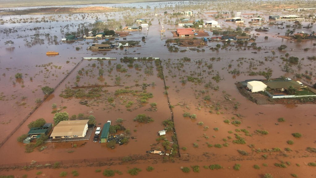 Homes near Port Hedland cut off by flooding as Cyclone Veronica ...