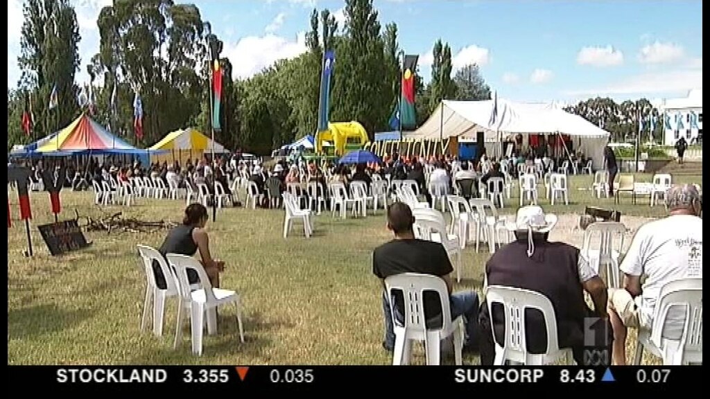 Tent Embassy protesters blame police for violence - ABC News