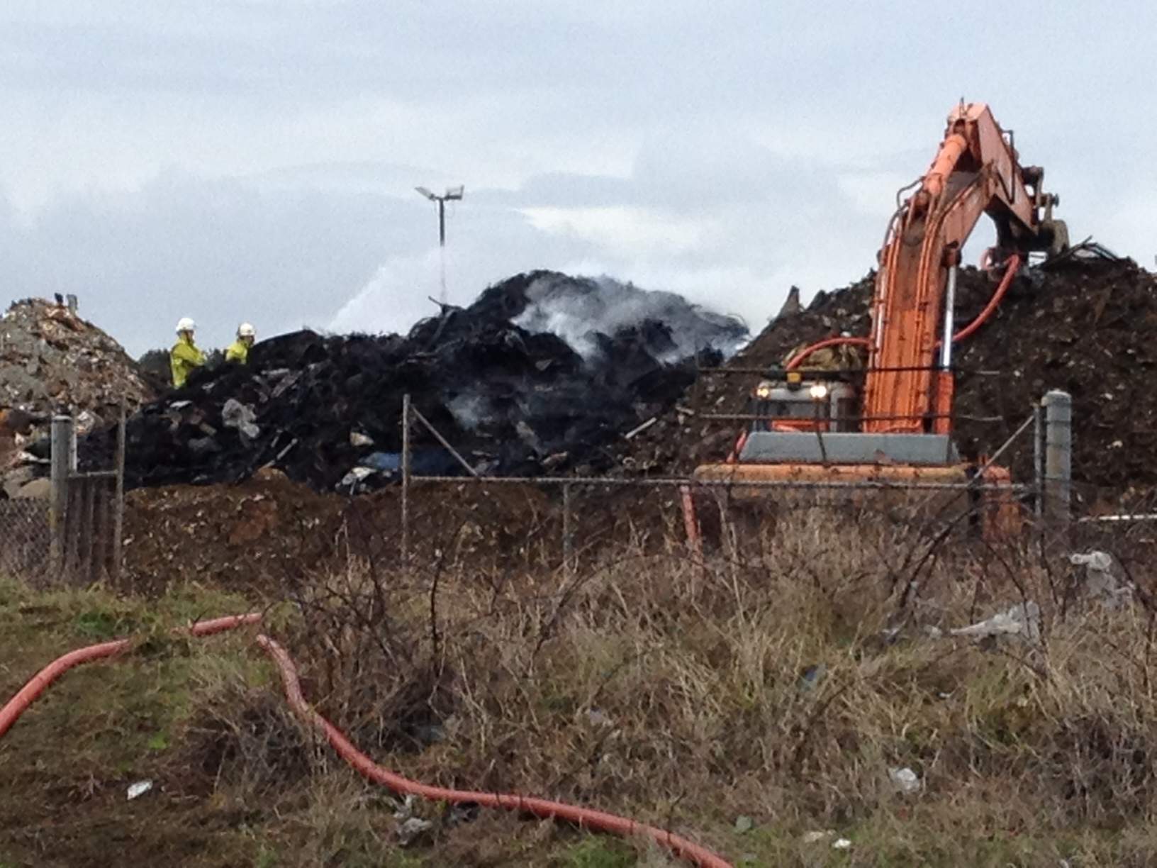 Health threat from toxic Bell Bay tyre fire over - ABC News