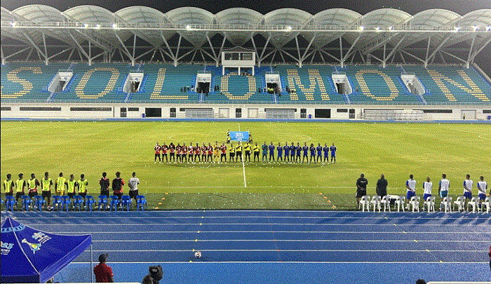 Solomon soka fans enjoy watchim soka long niu stadium - ABC Pacific
