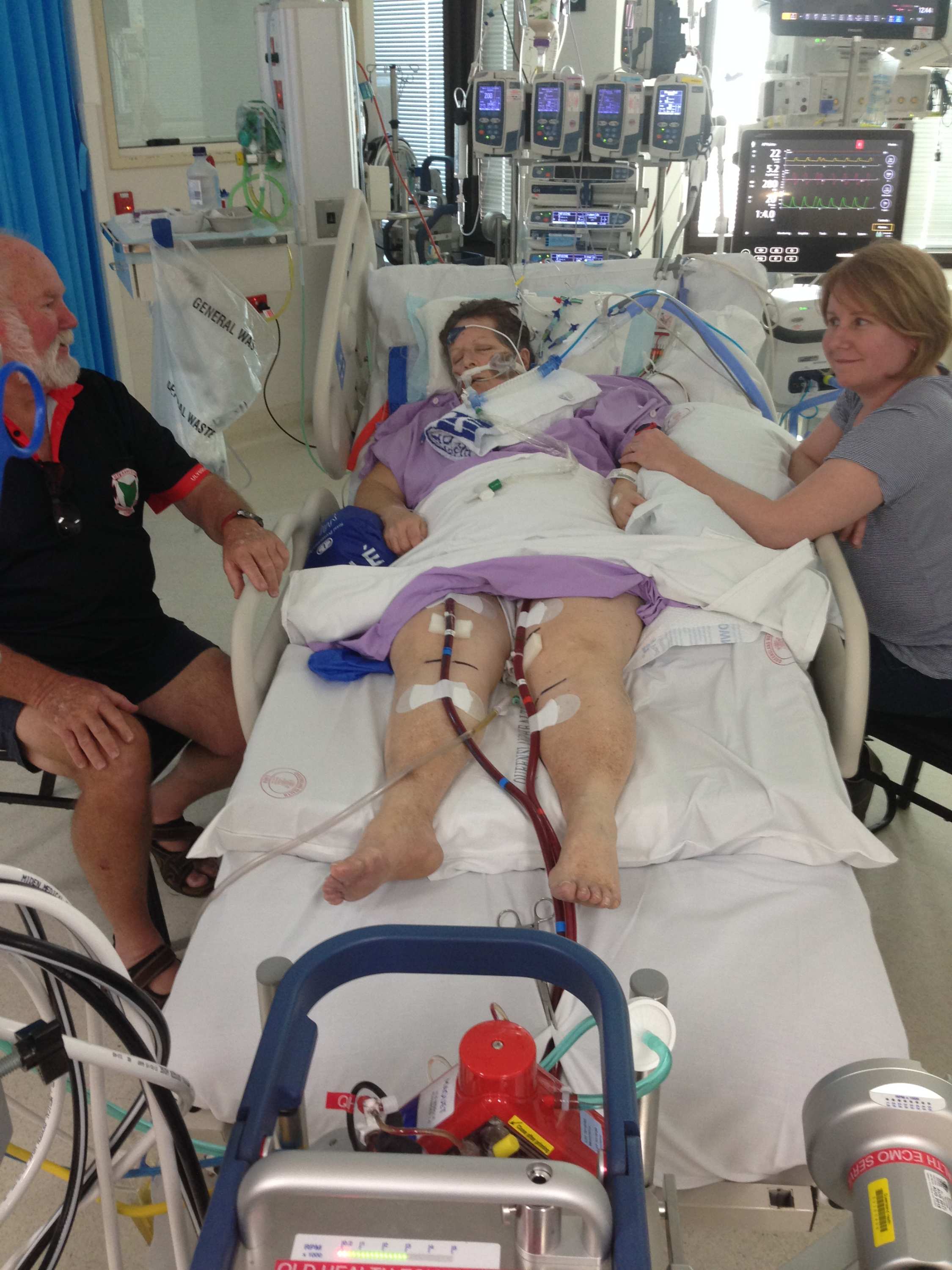 ECMO retrieval team saves Queensland woman Beryl Harradine's life - ABC ...