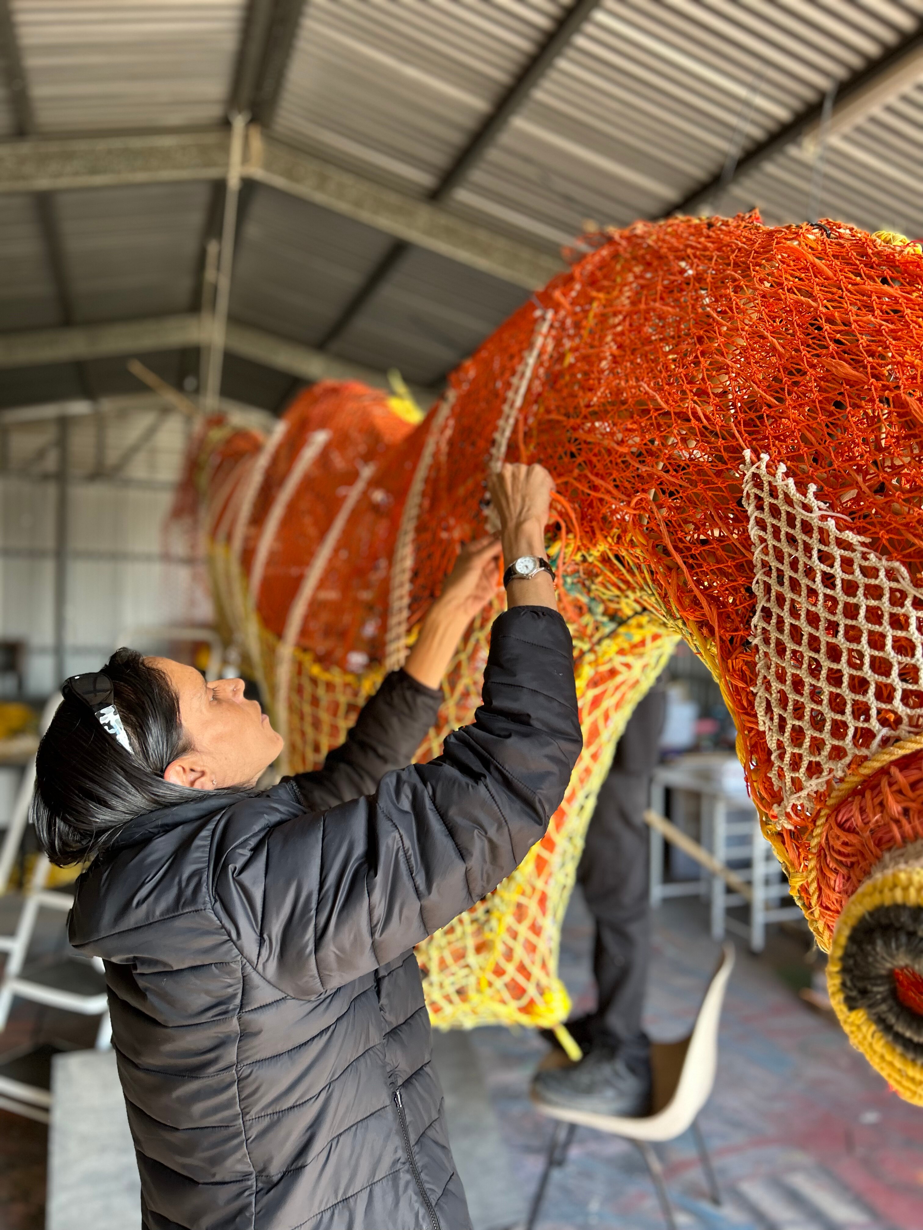 Leafy sea dragon sculpture made from marine waste championed by SA's ...