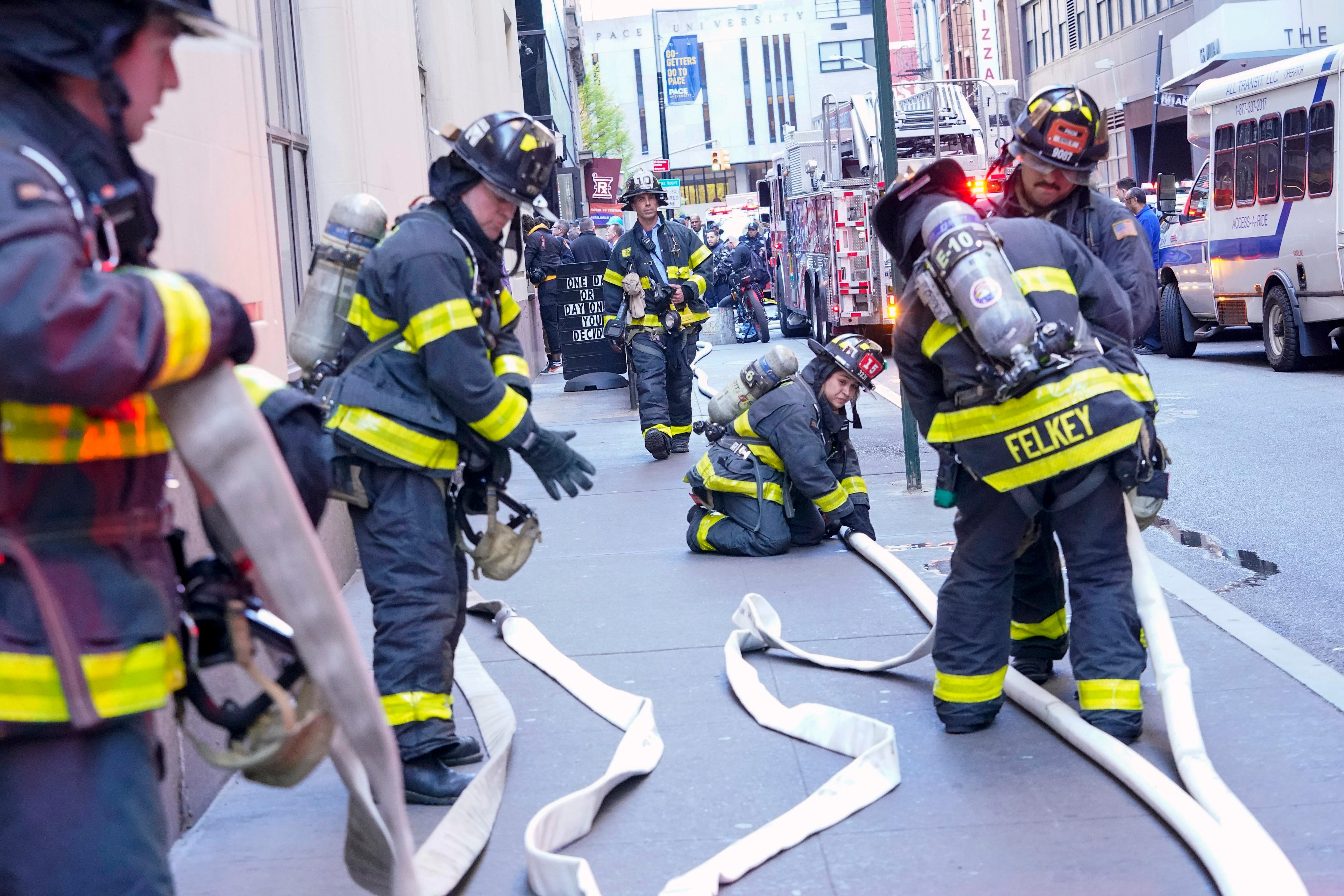 At least one dead, 5 injured in New York parking structure collapse as ...