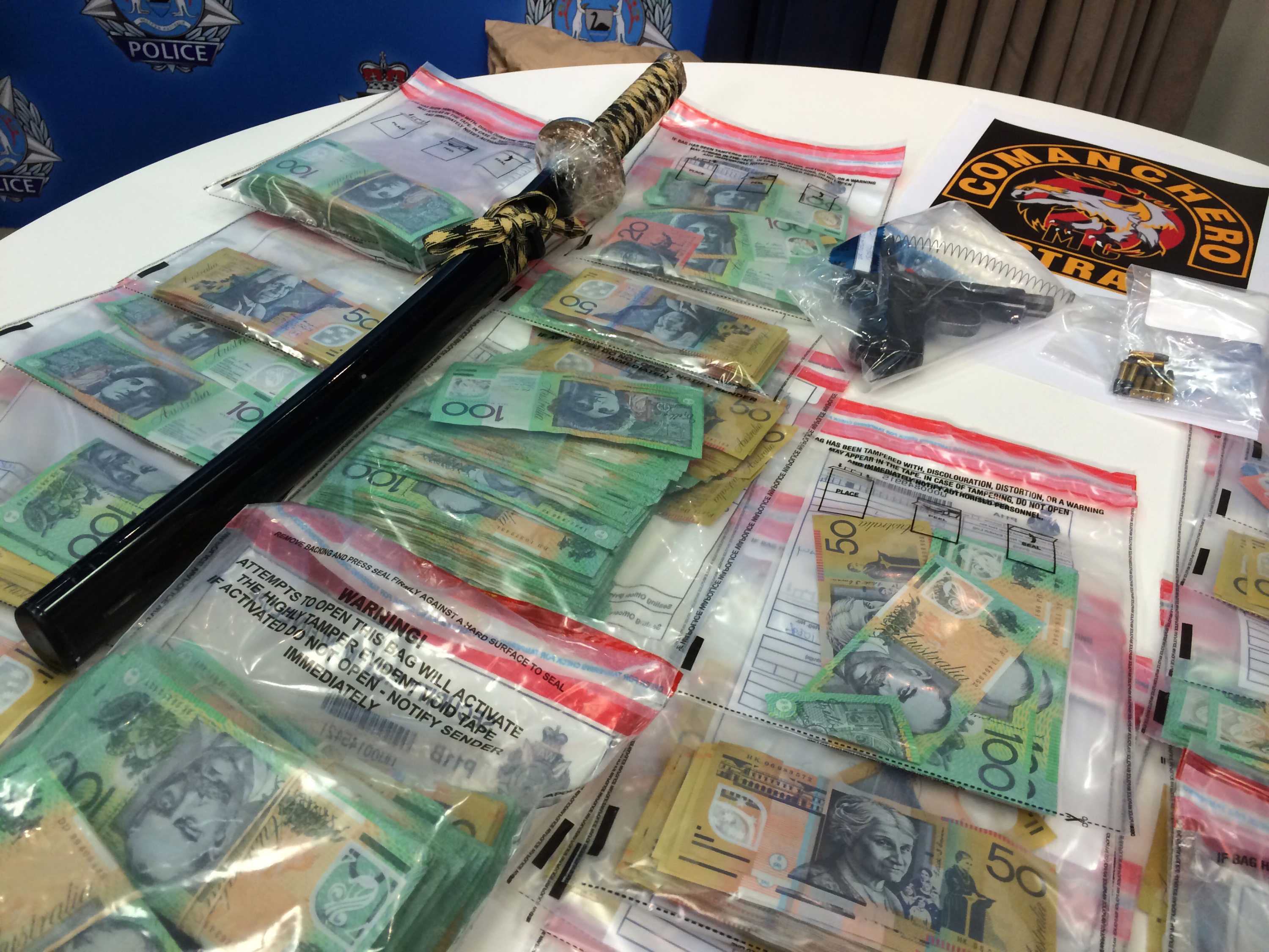 Comanchero bikies charged with extortion in Perth - ABC News