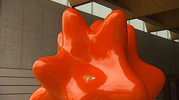 Facial sculpture completes Portrait Gallery - ABC News