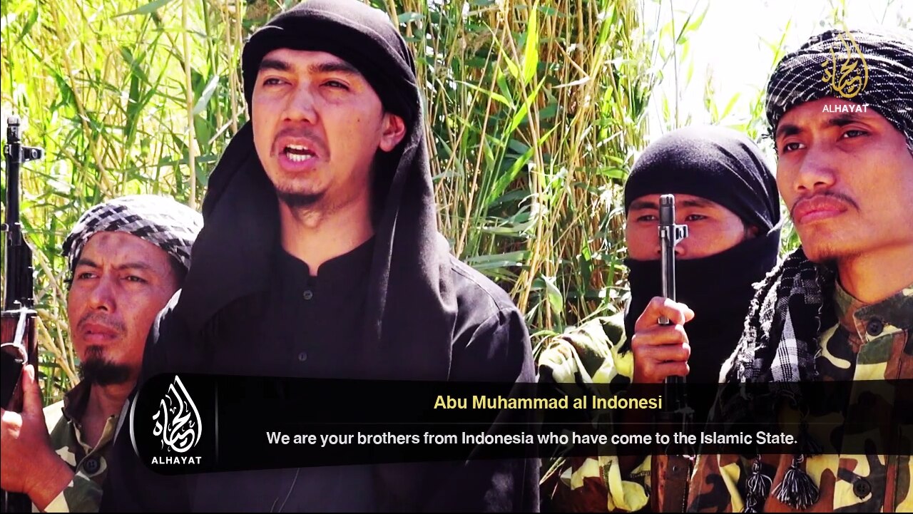 ISIS recruitment video Join the Ranks urges Indonesian Muslims to ...