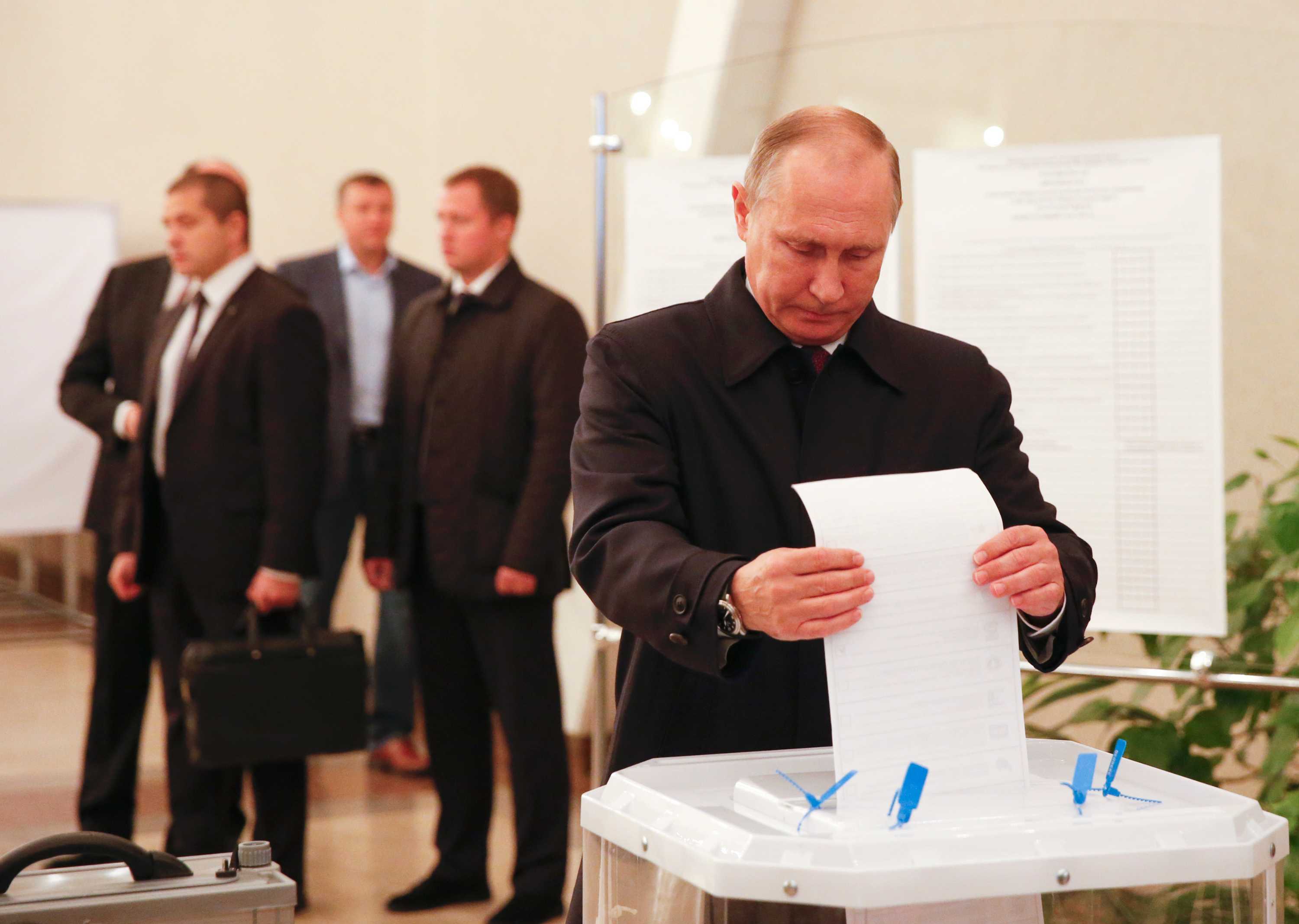 Vladimir Putin claims victory for United Russia party in 'predictable ...