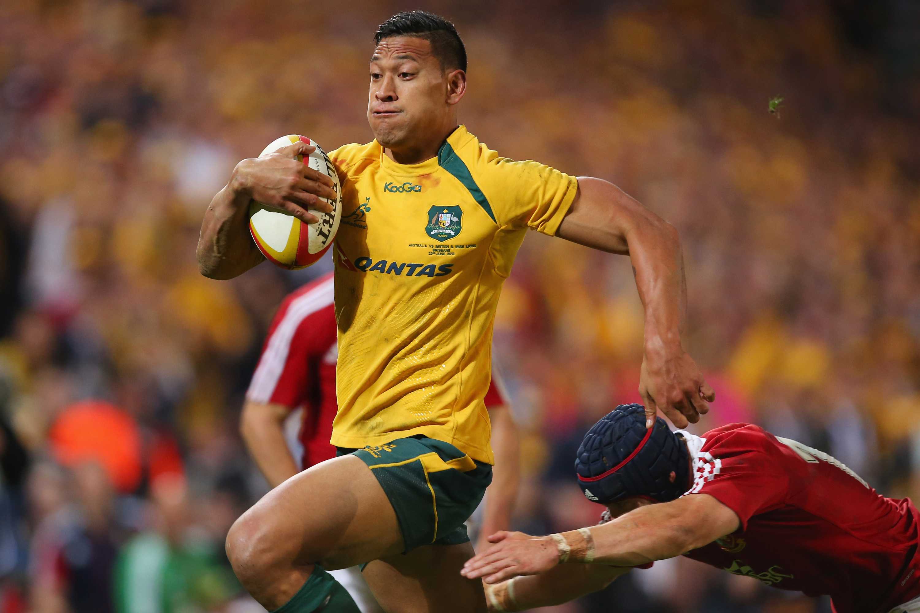 Israel Folau re-signs with ARU and Waratahs to stick with Wallabies ...
