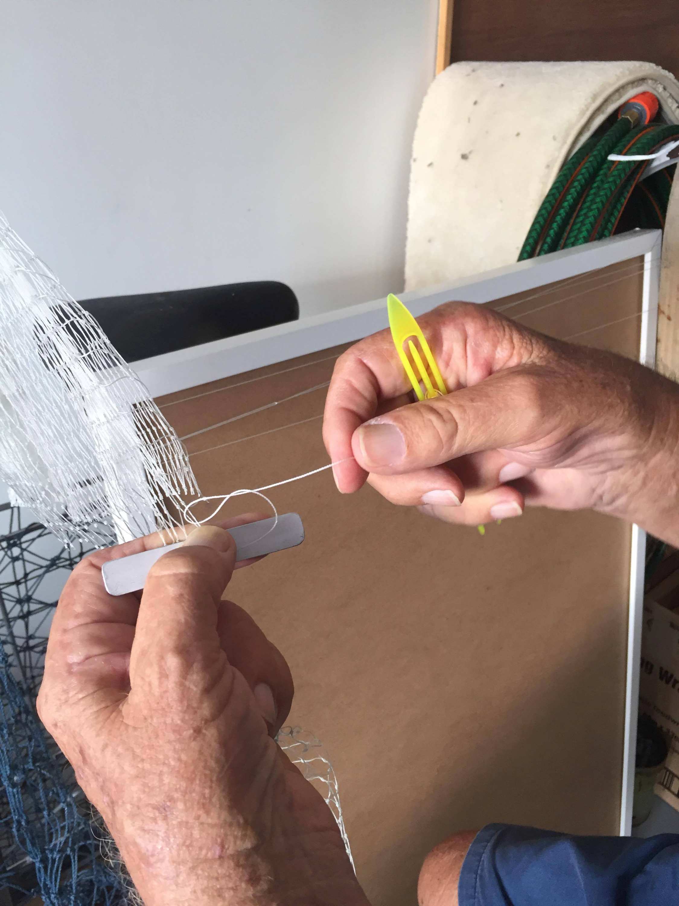 Prawn cast net makers a dying breed, but good therapy for those with ...