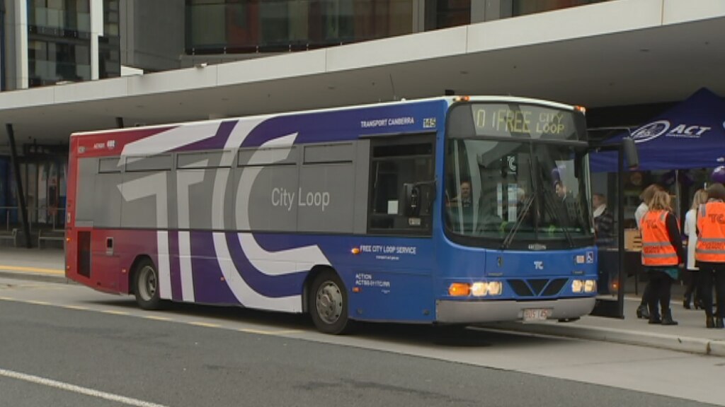 Free city bus loop service launched in Canberra - ABC News