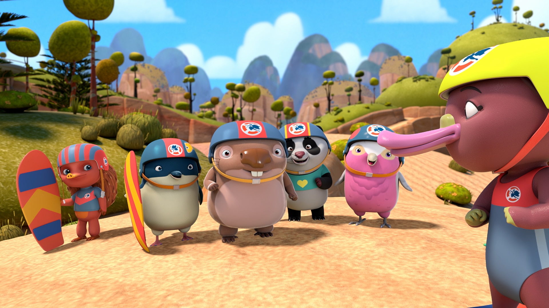 Kangaroo Beach Colouring Sheets - ABC Kids