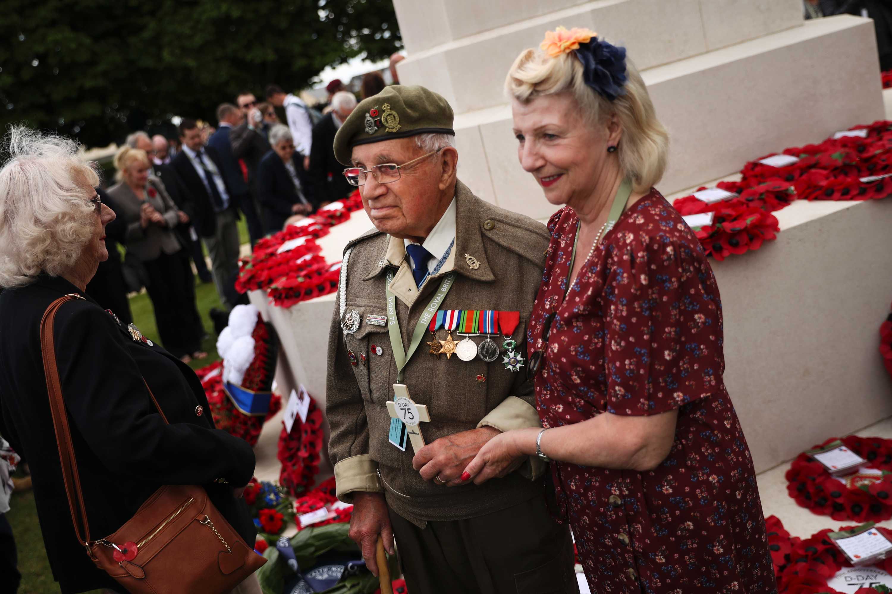 D-Day veterans return to Normandy to mark 75th anniversary of bloody ...