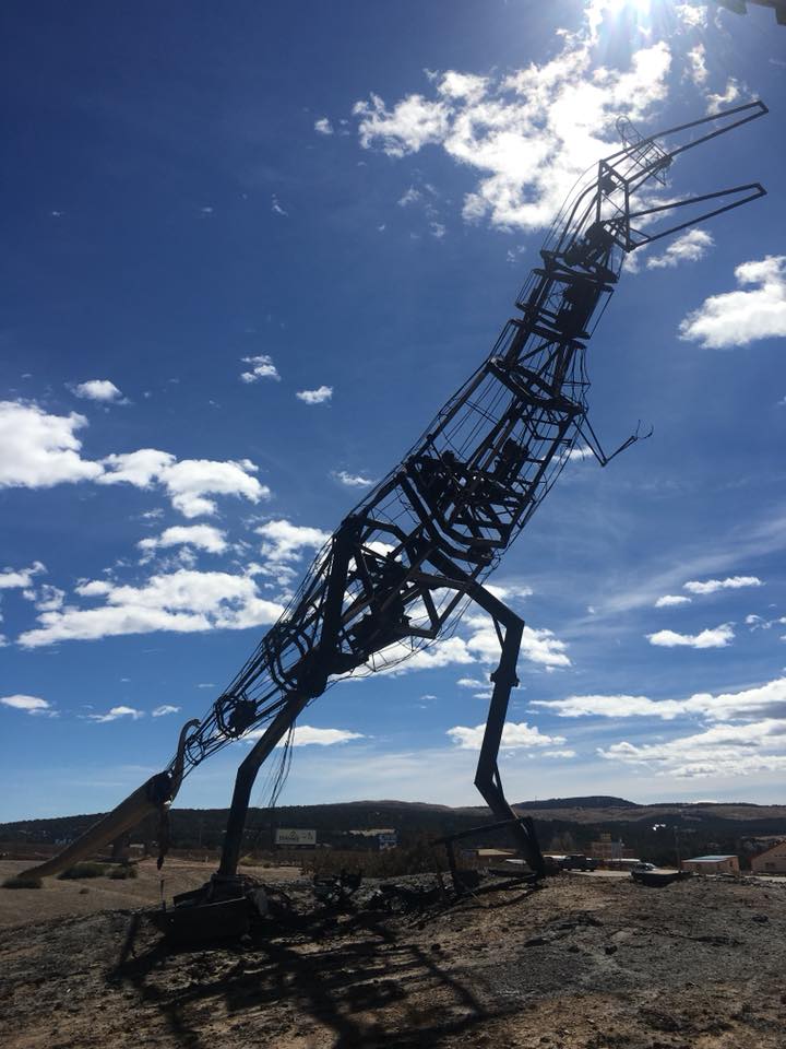 Robotic T Rex bursts into flames at US theme park - ABC News