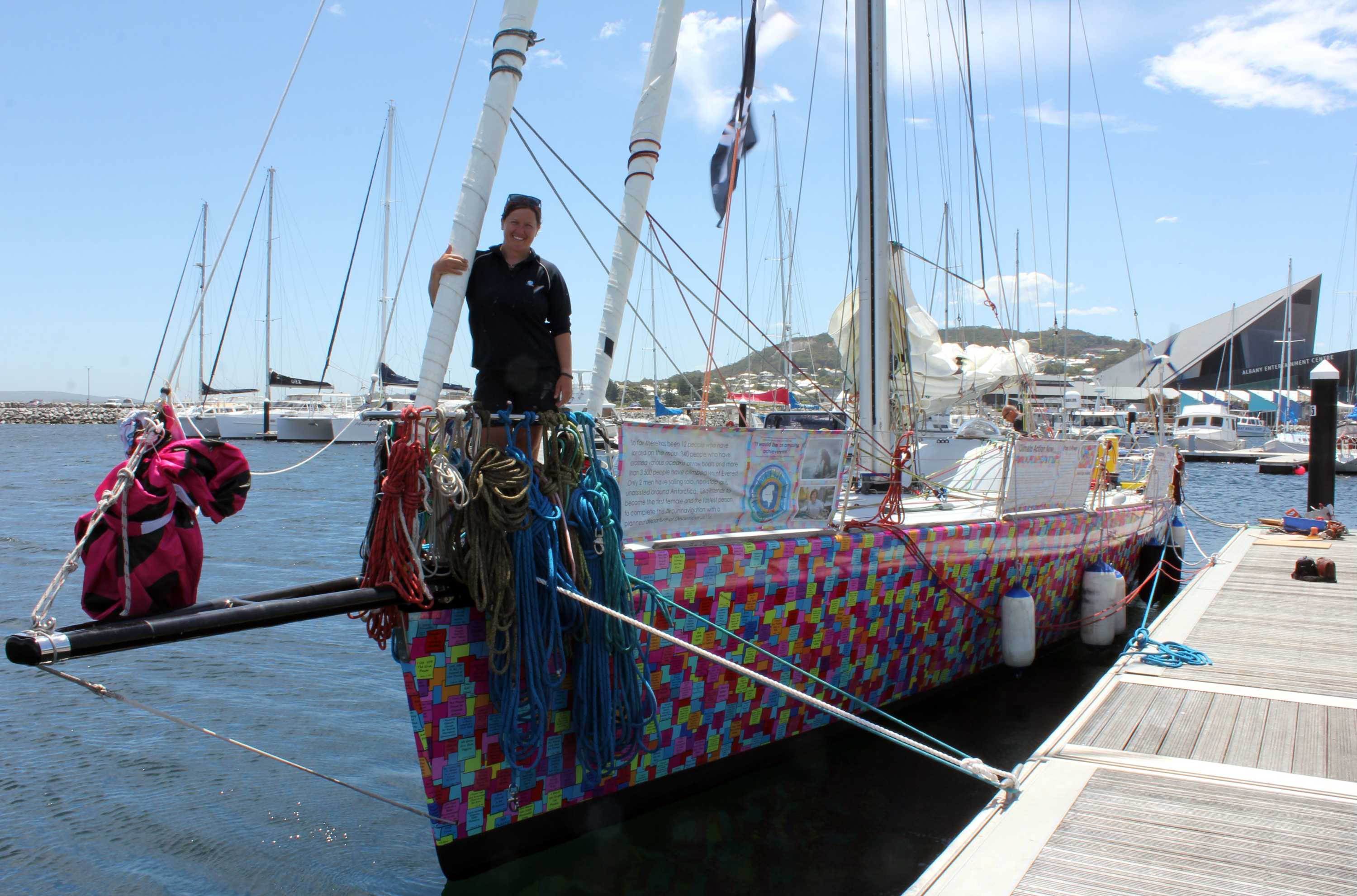 Queensland sailor Lisa Blair to attempt world record around Antarctica ...