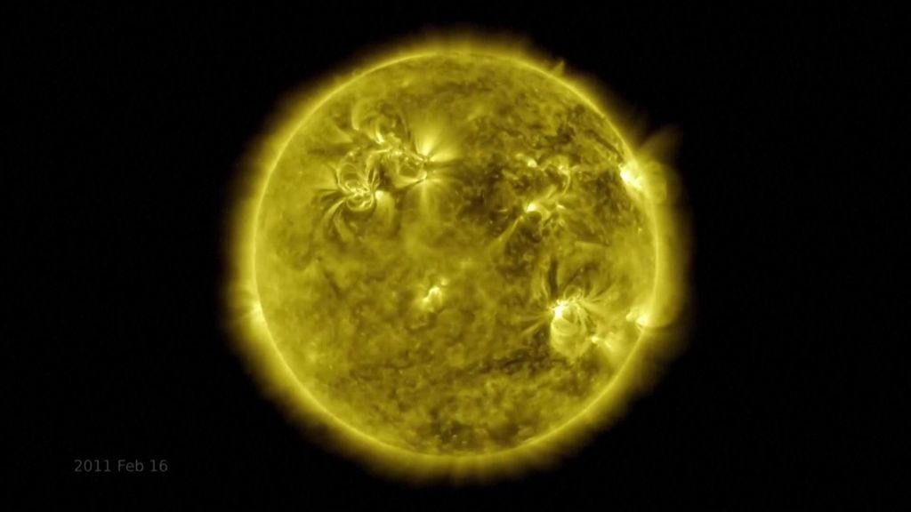 NASA releases time-lapse video showing 10 years of the Sun in one hour ...