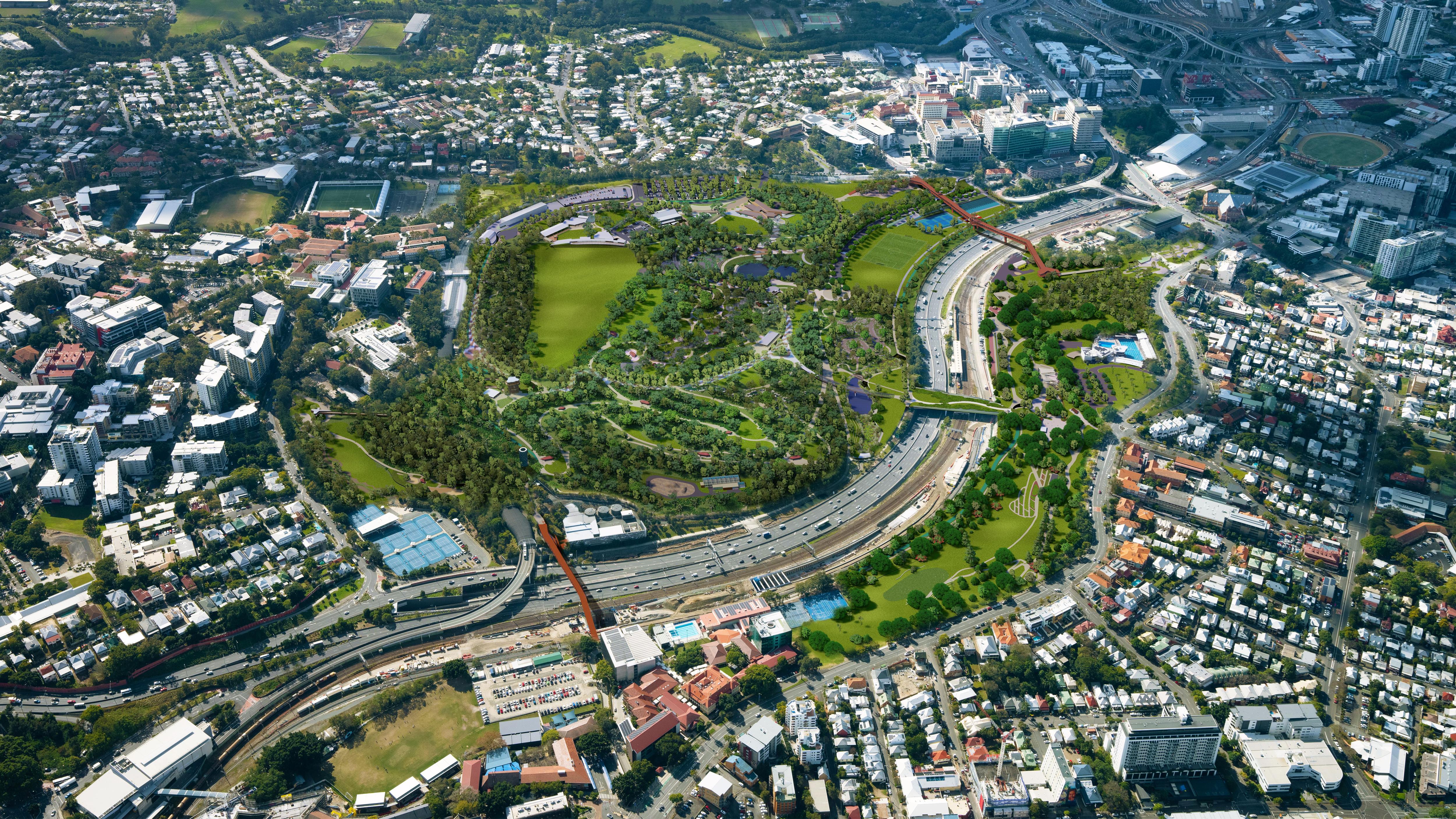 Brisbane City Council releases Victoria Park/Barrambin draft master ...