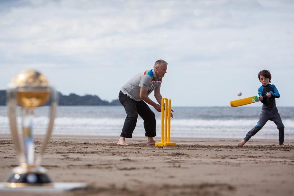ICC Cricket World Cup trophy tour - ABC News
