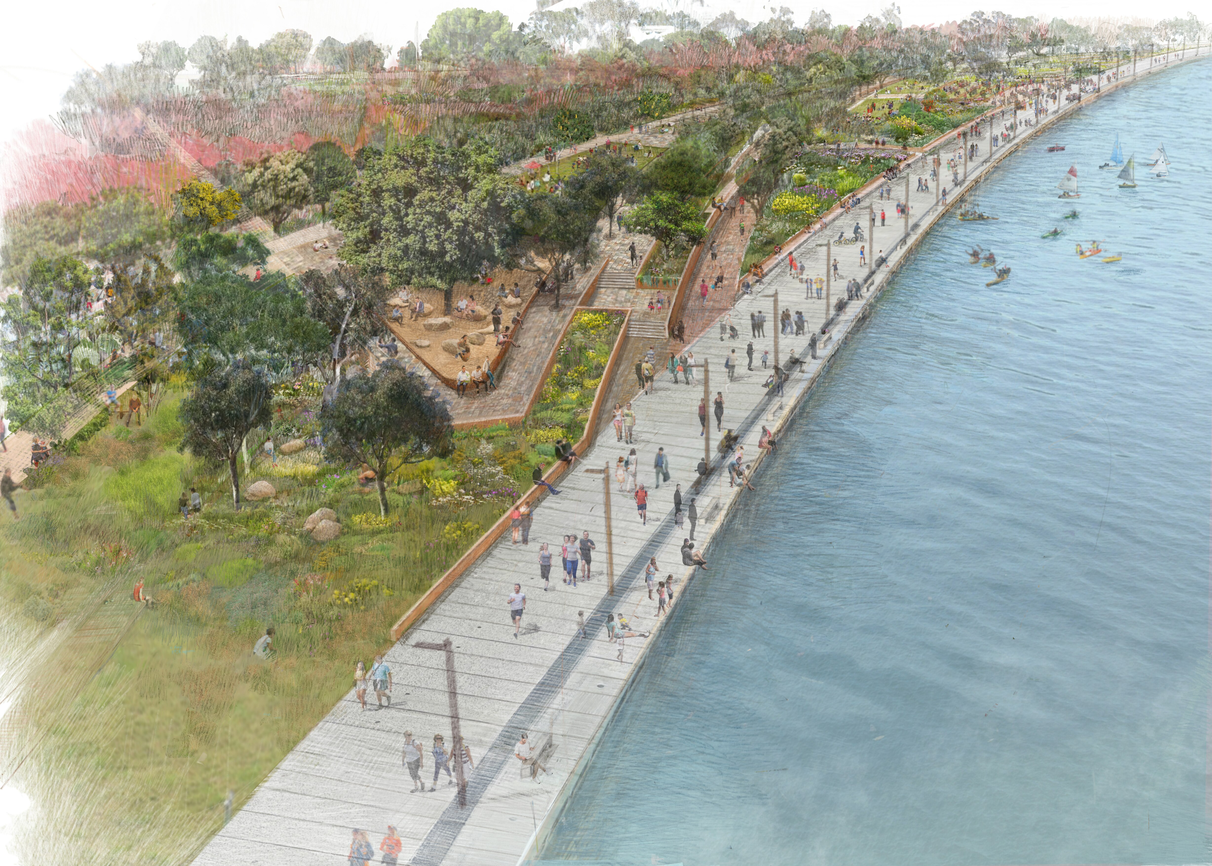 Plans lodged for Acton waterfront parks - ABC listen
