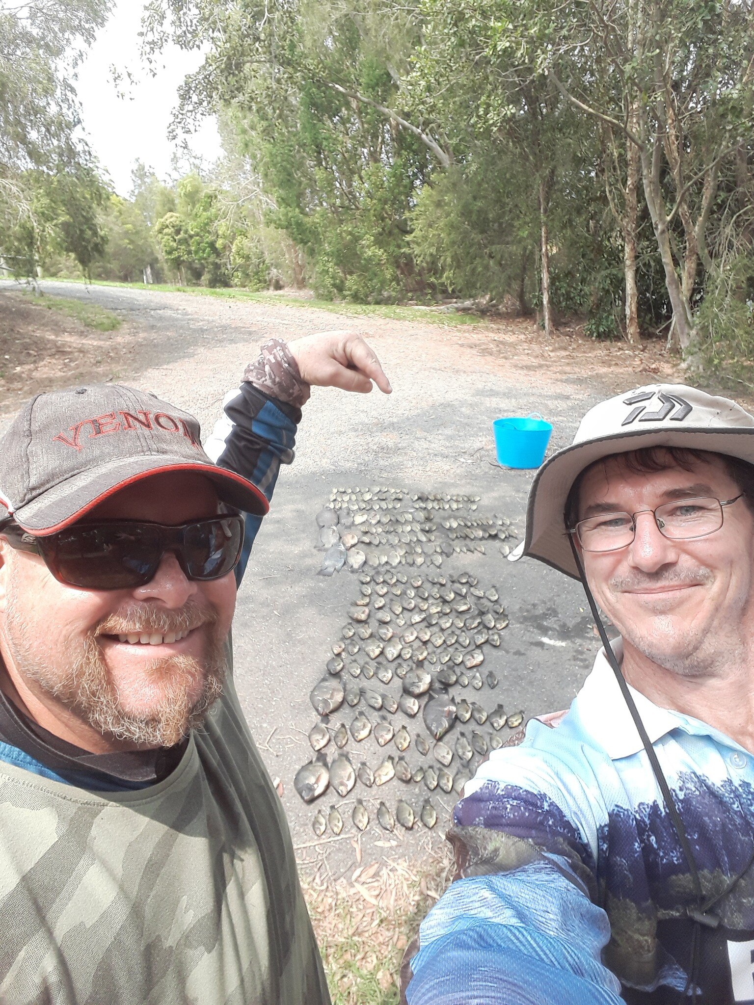 Passionate pest fish busters taking out aggressive, invasive fighting ...