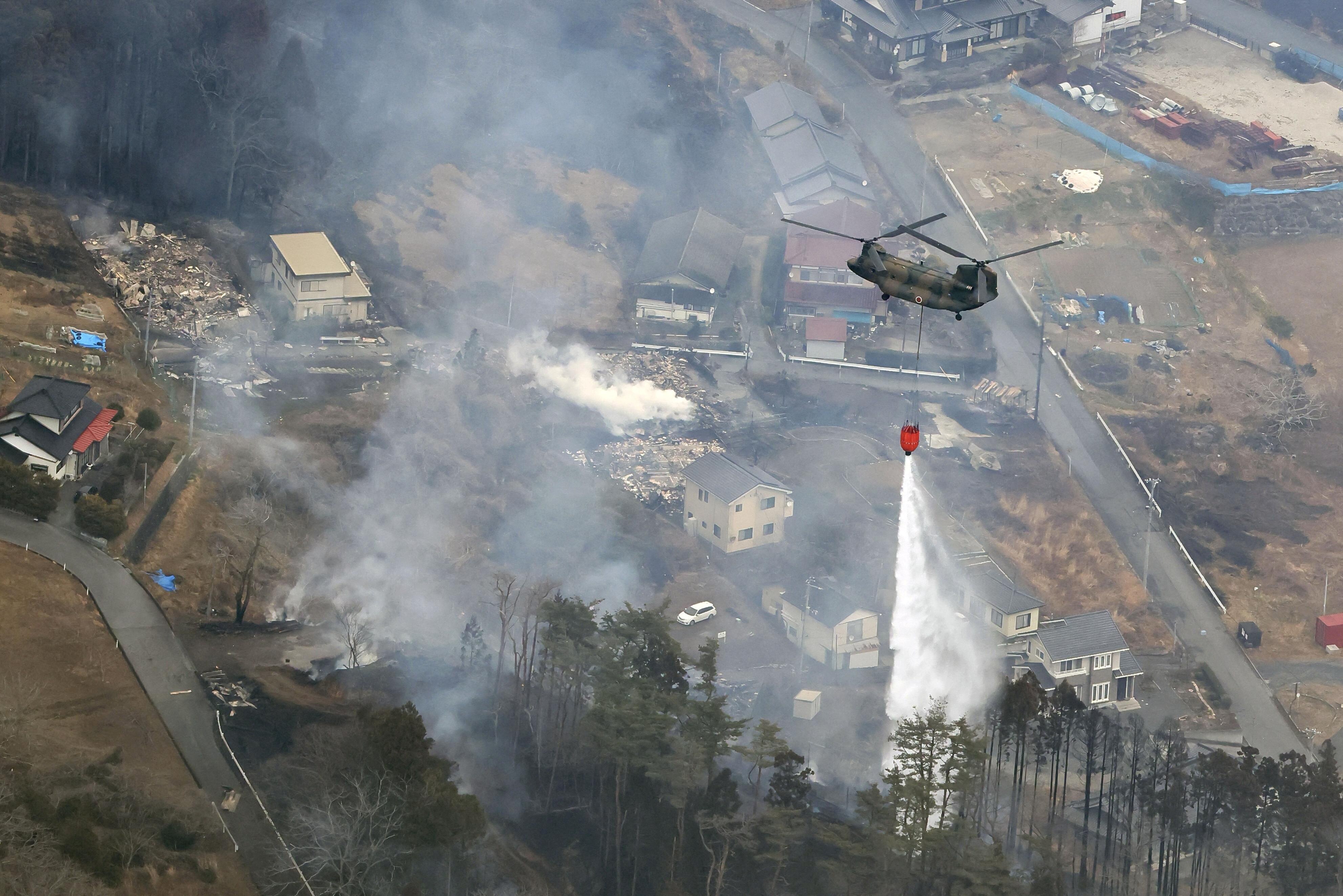 2,000 firefighters deployed to fight Japan's worst wildfire in decades ...