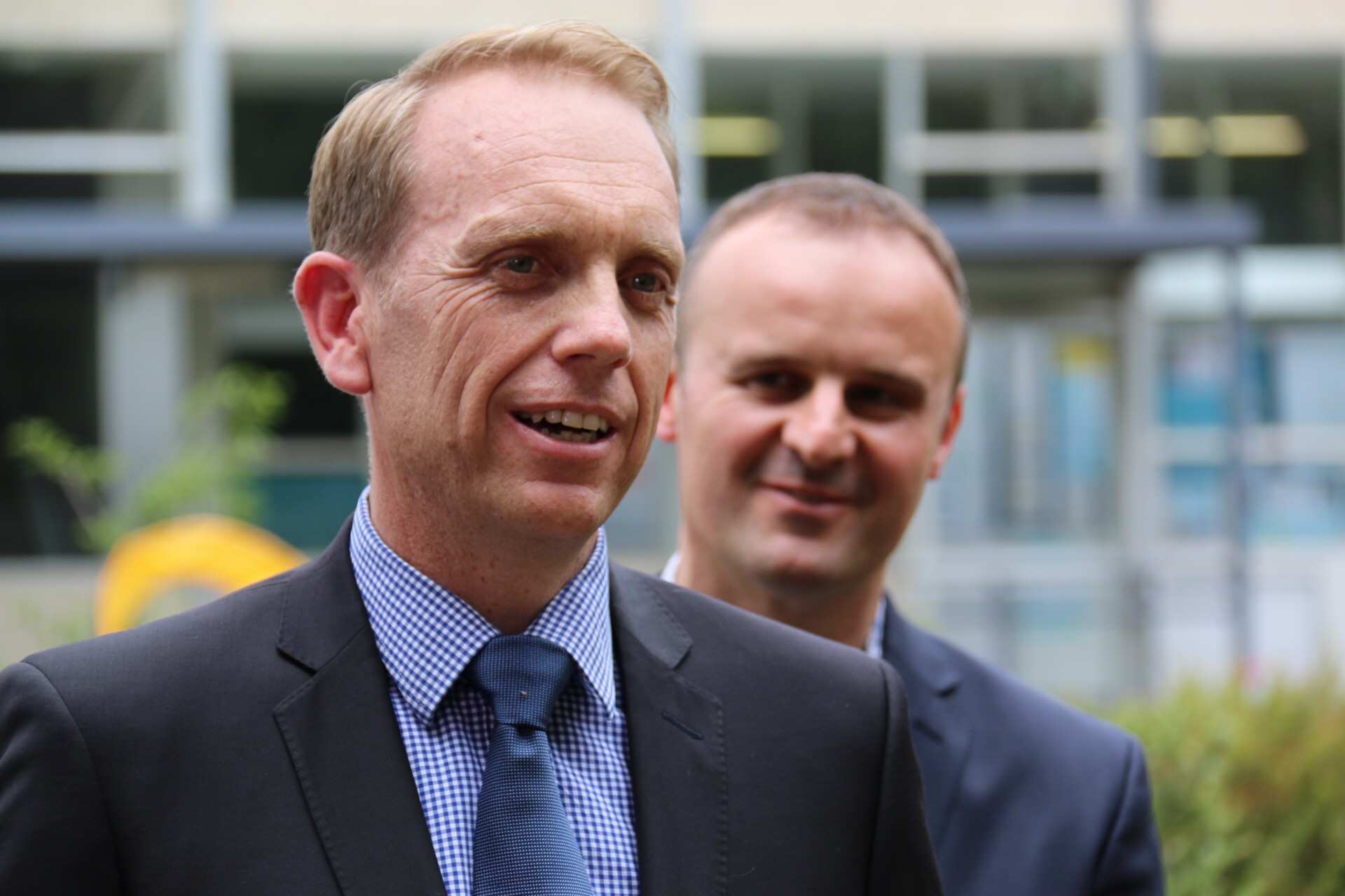 ACT Chief Minister Andrew Barr unveils new ministry, Simon Corbell ...
