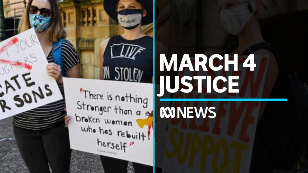 Thousands march together against violence towards women - ABC News