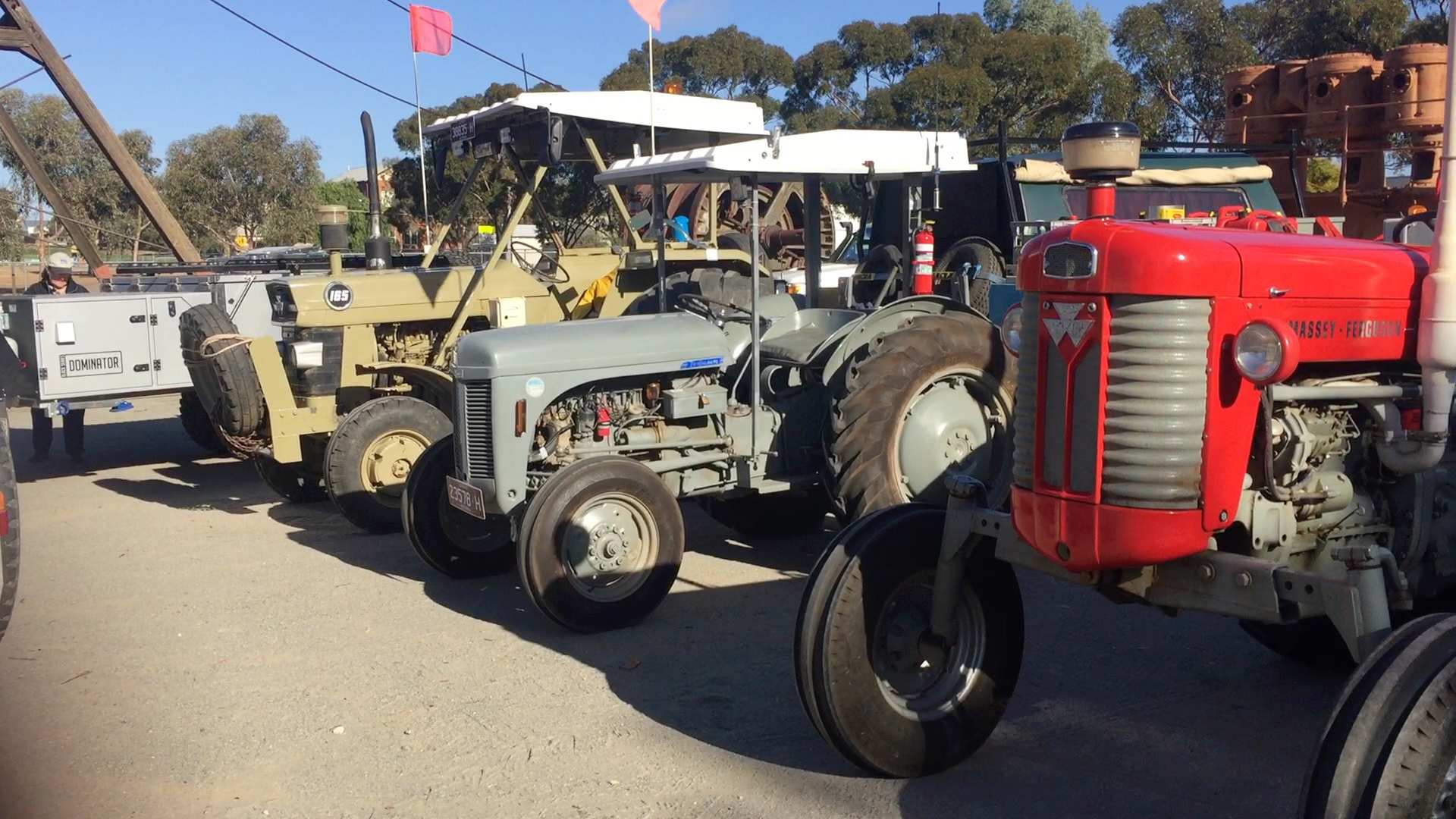 Twenty Ferguson tractors trek 2,300 kilometres following Burke and ...