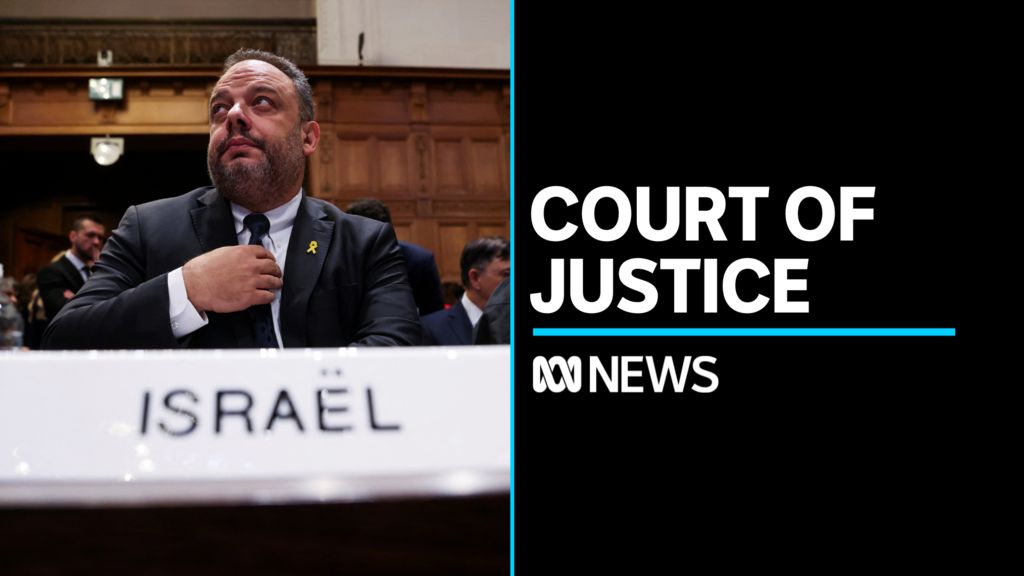 Israel says truth being distorted in ICJ genocide case - ABC News