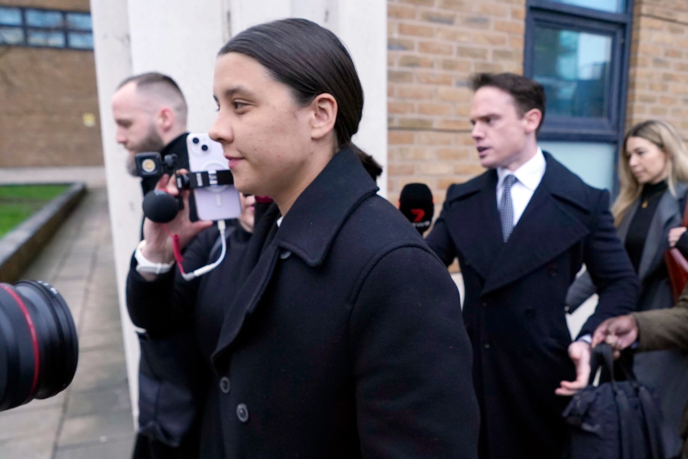 Sam Kerr fronts London court charged with racially aggravated ...