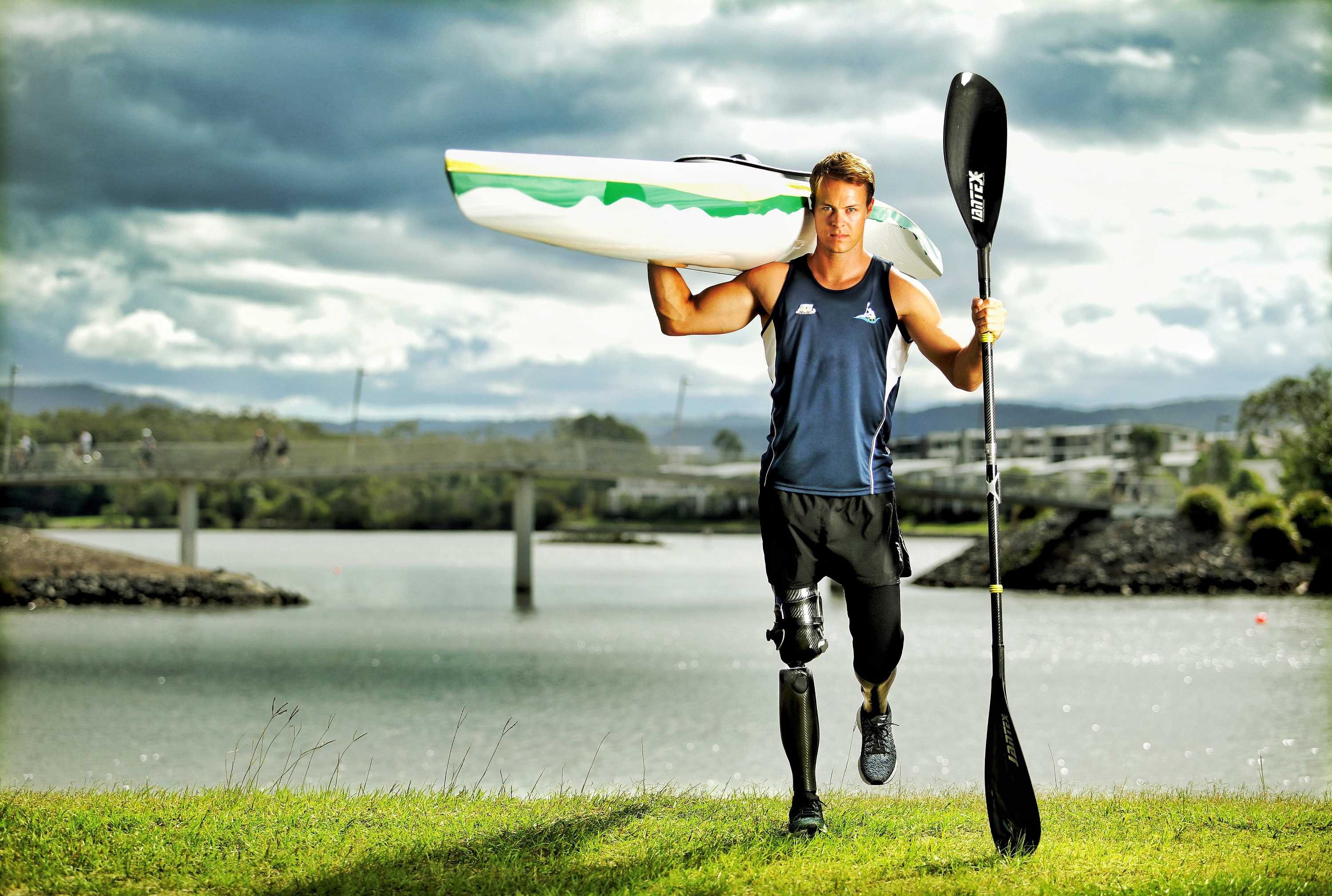 How kayaking gave Curtis purpose after losing his legs - ABC News