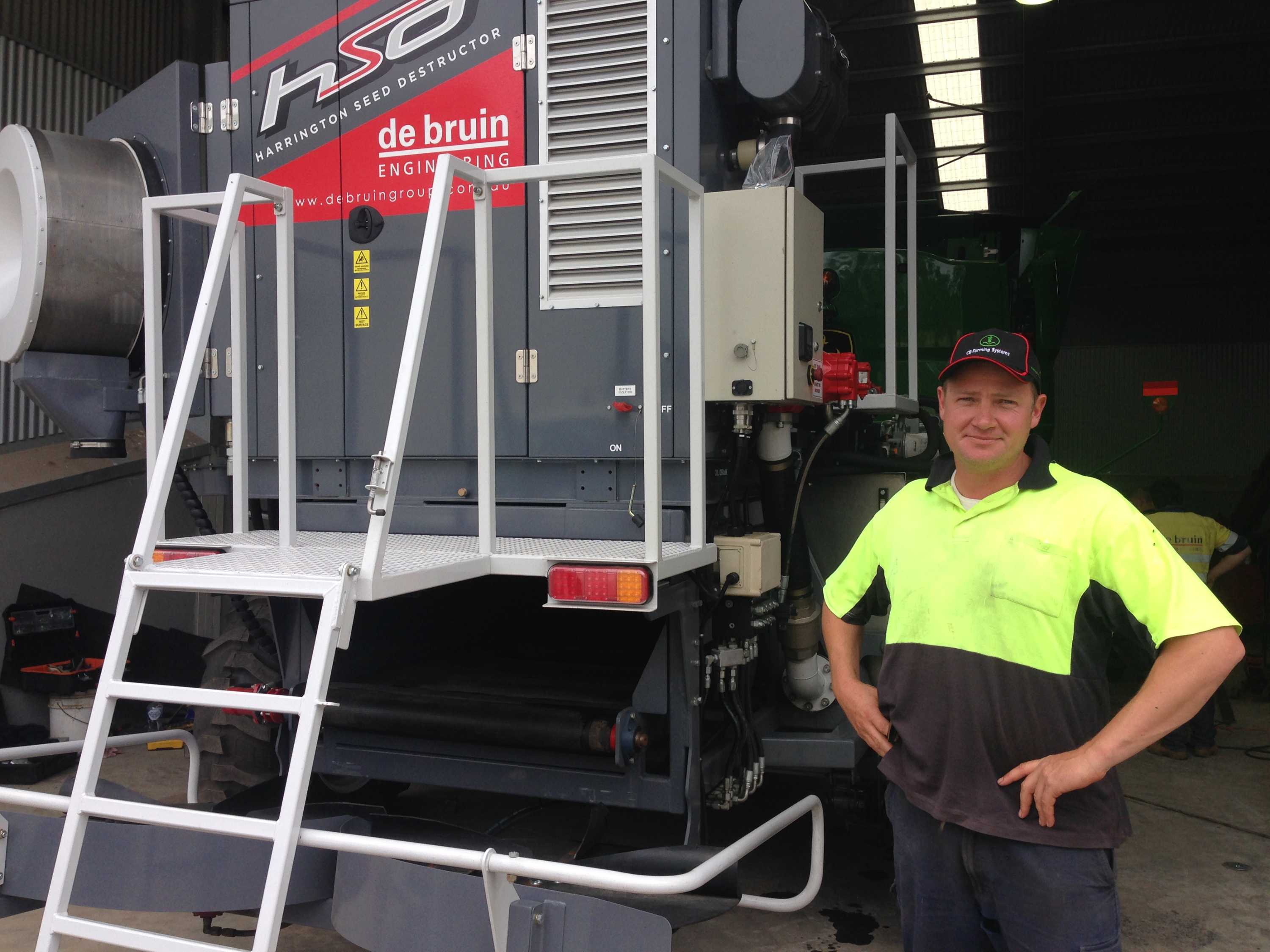 First for South Australia as Harrington Seed Destructor arrives in Port ...