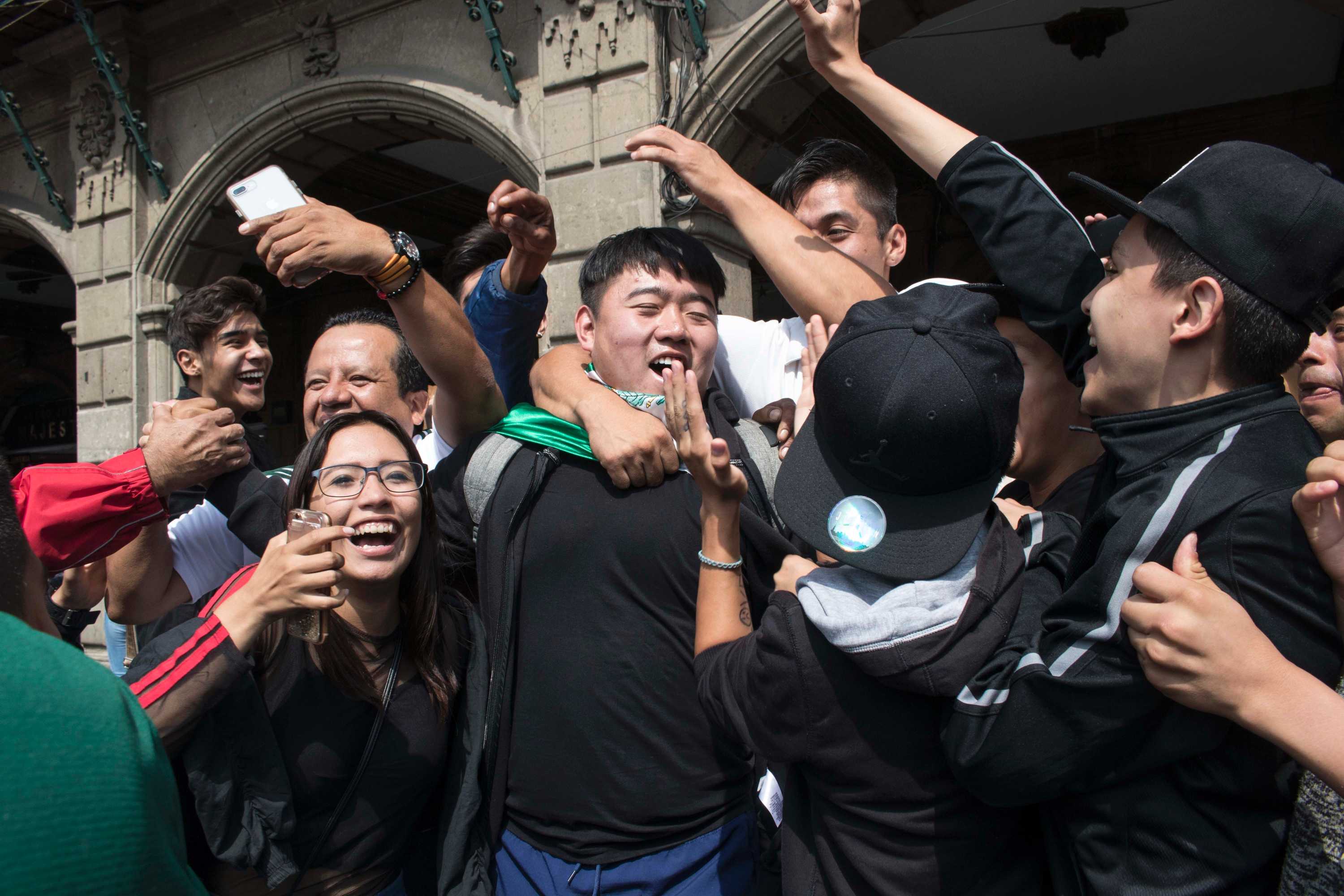 World Cup: Mexican fans go Gangnam Style for new friends South Korea ...