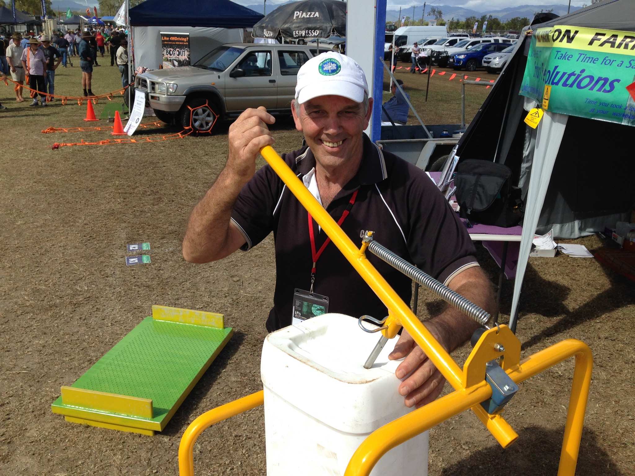 Farm invention takes the shake, rattle and roll out of chemical drum ...