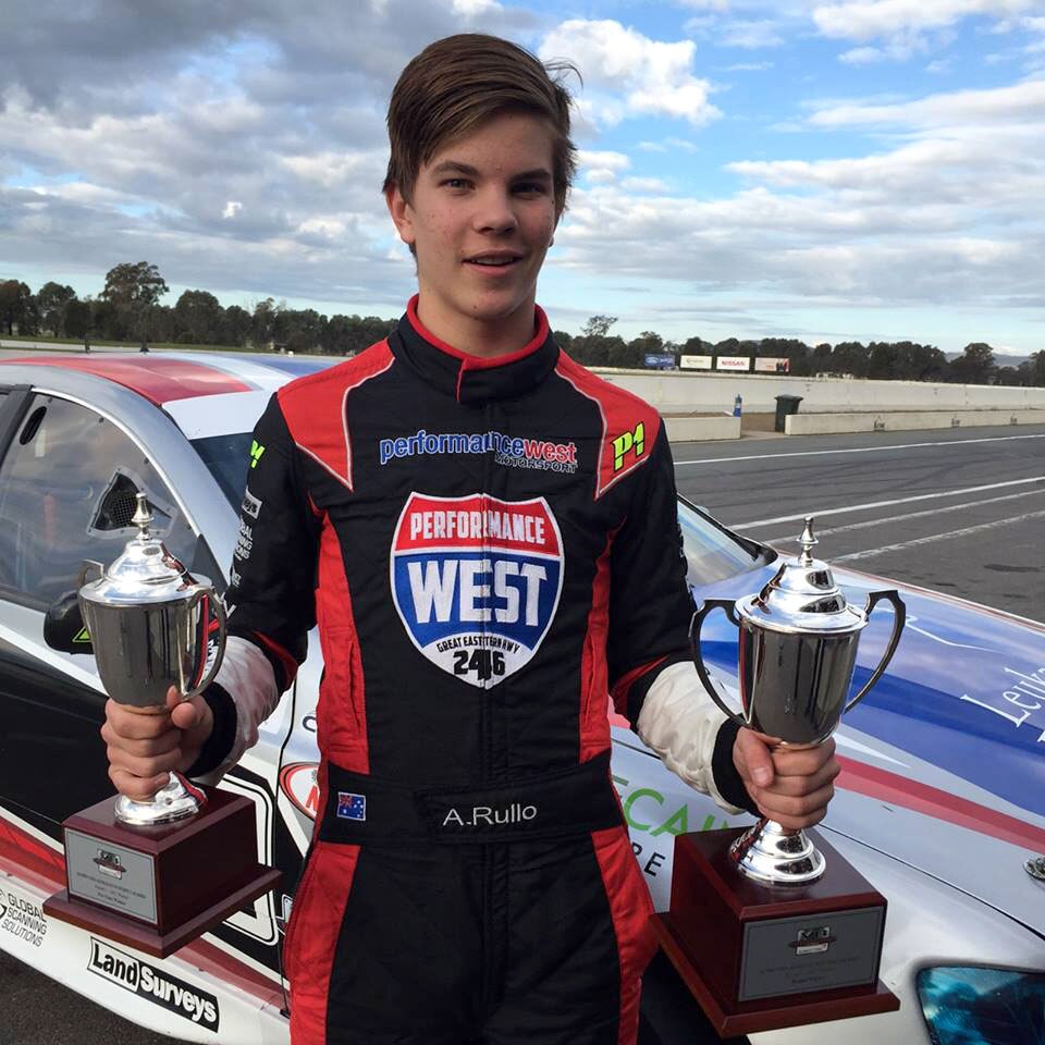 Alex Rullo: Perth teenager becomes youngest driver to take CAMS circuit ...