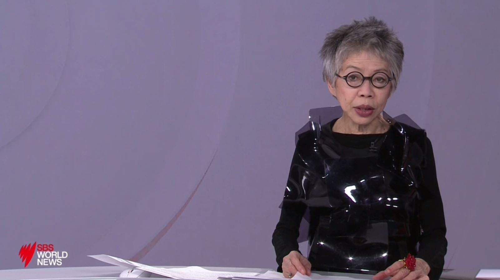 Lee Lin Chin bids farewell in final bulletin for SBS - ABC News