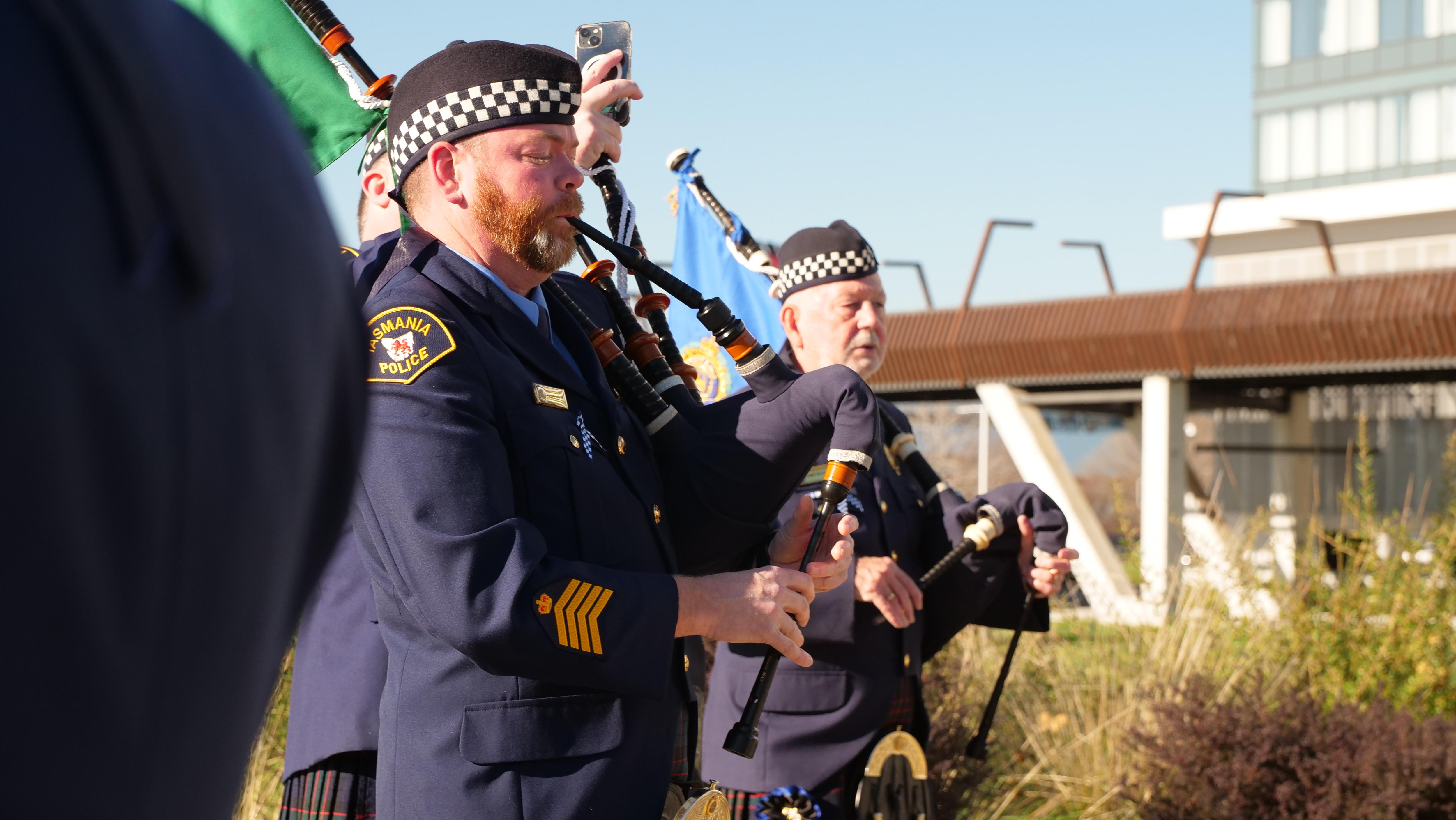 Tasmanian Constable Keith Anthony Smith farewelled with a police ...